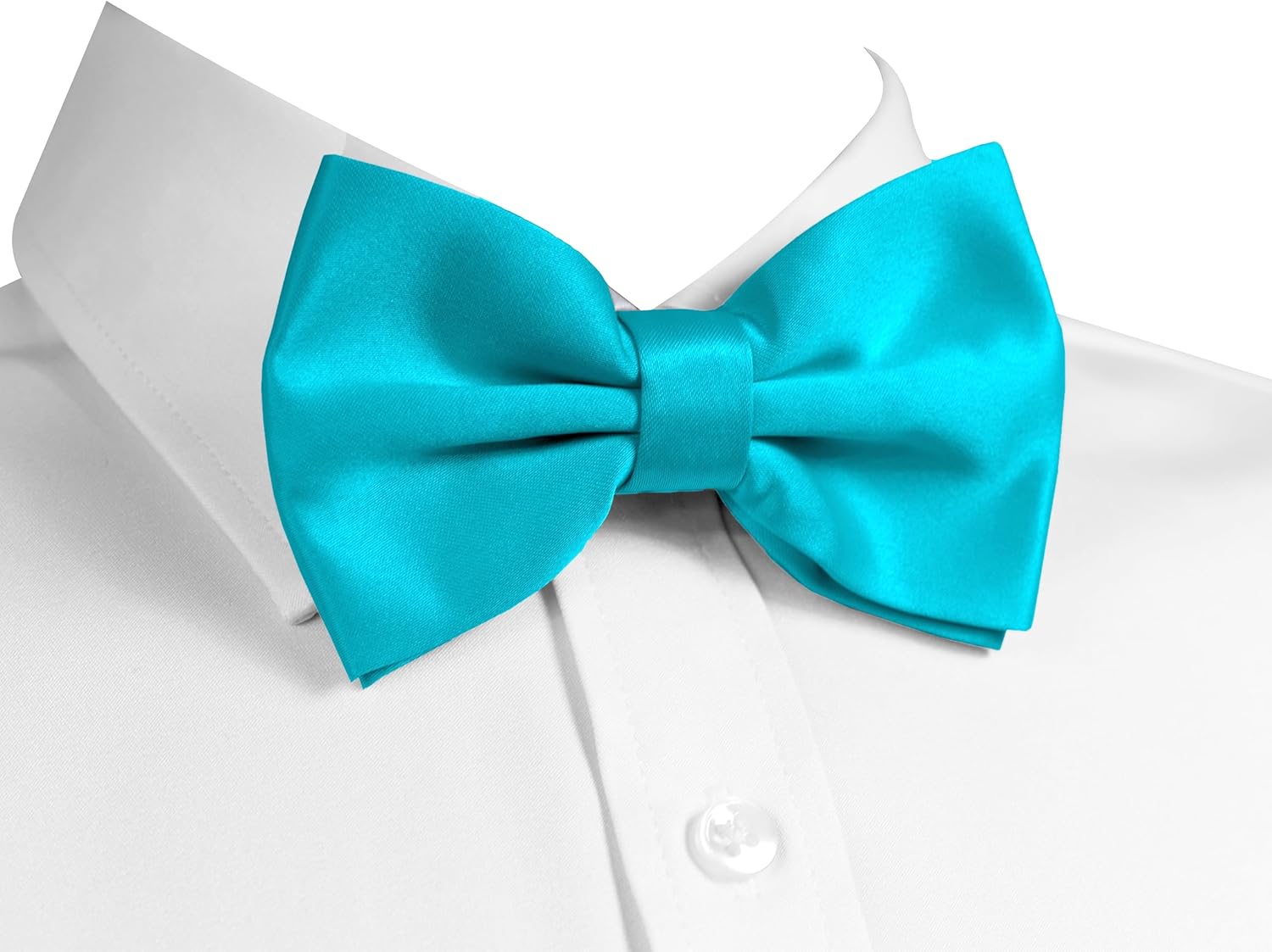 trilece Bow Ties for Men - Men's Solid Pre-tied Clip on Bowties for ...