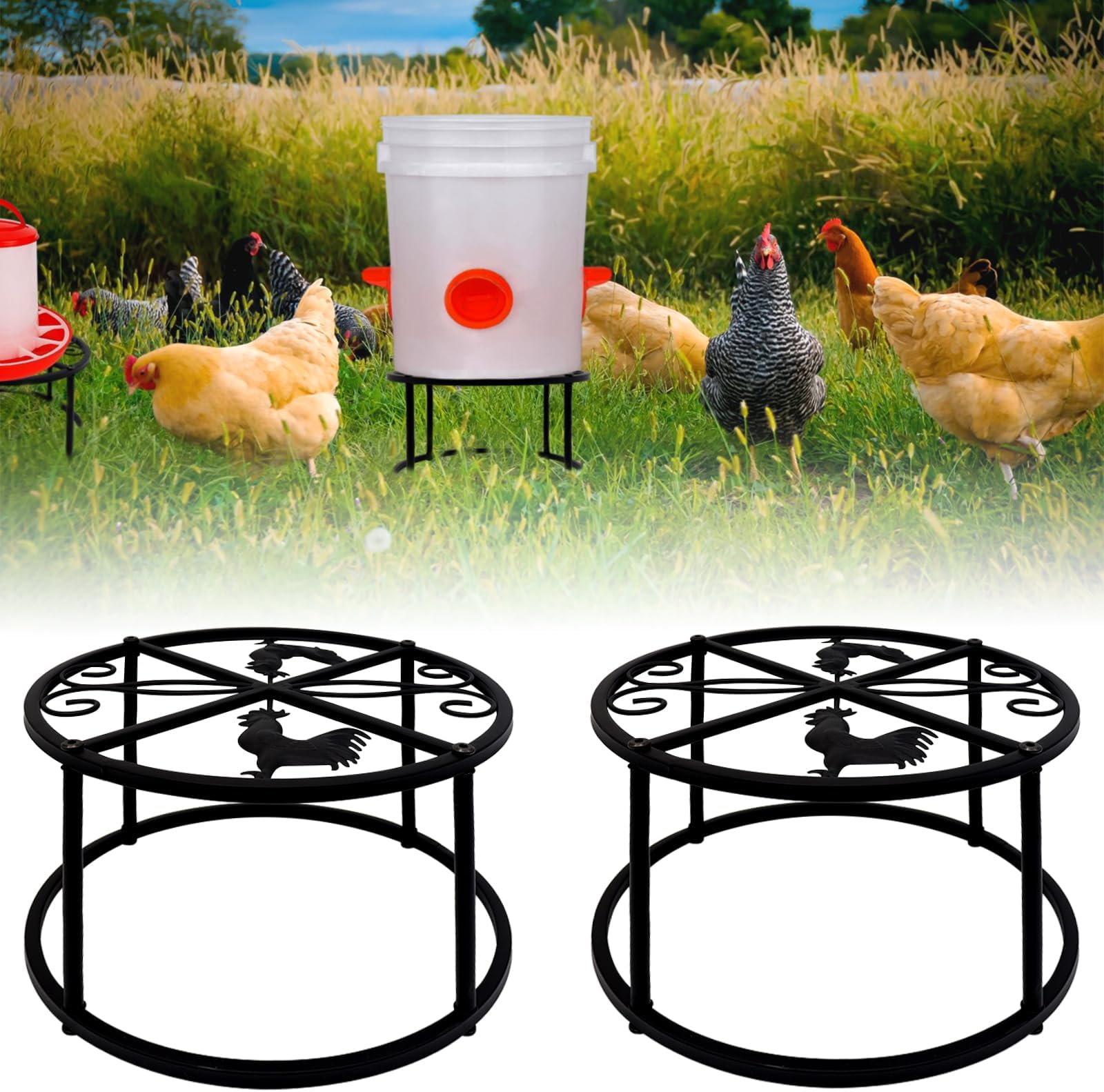Amazon.com: PECk-O-MATIC Tripod 5-Gallon Pail Stand for Both Peckomatic ...