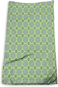Amazon.com: SARNFANS Lime Green Hand Towel for Bathroom Home Kitchen ...