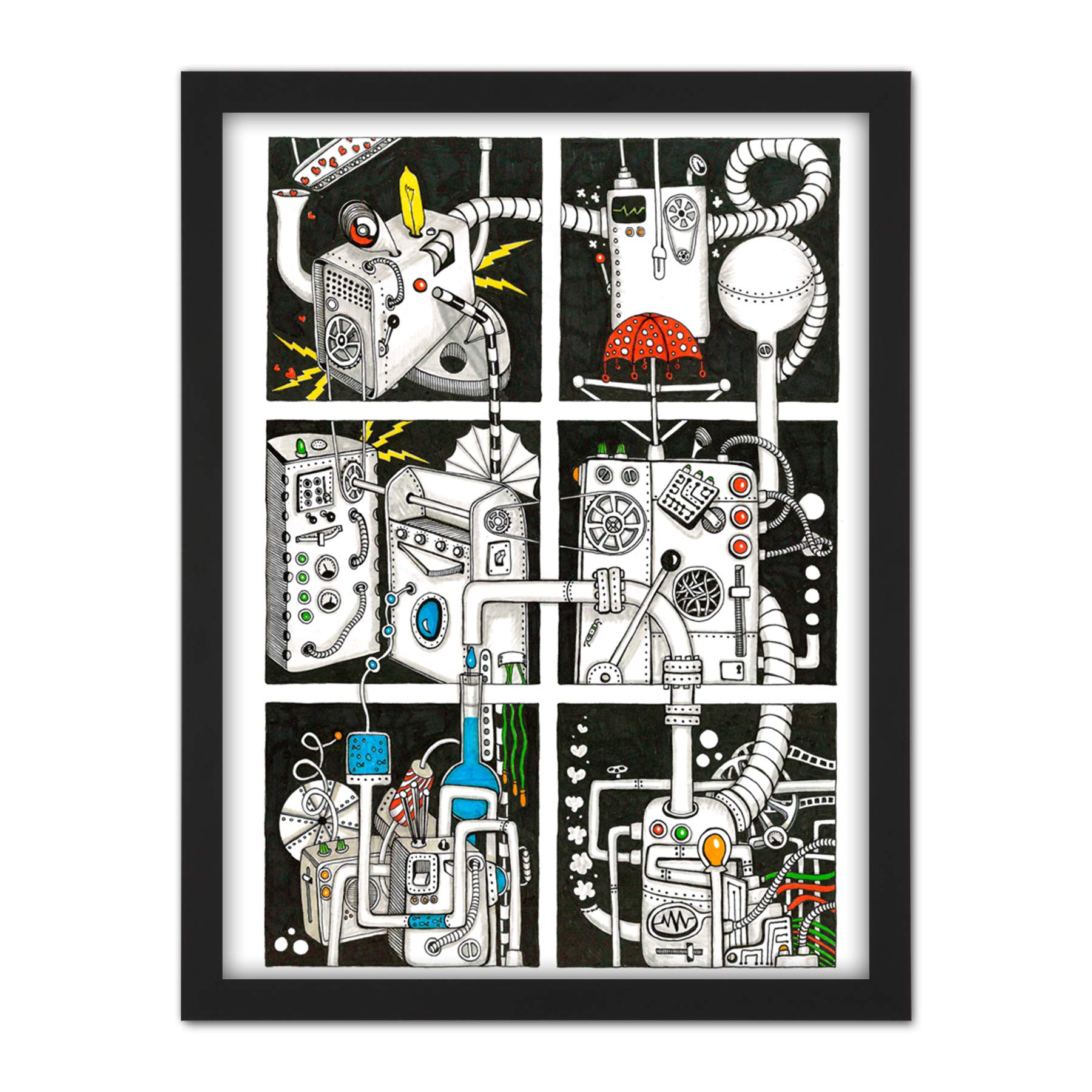 Abstract Chemistry Art