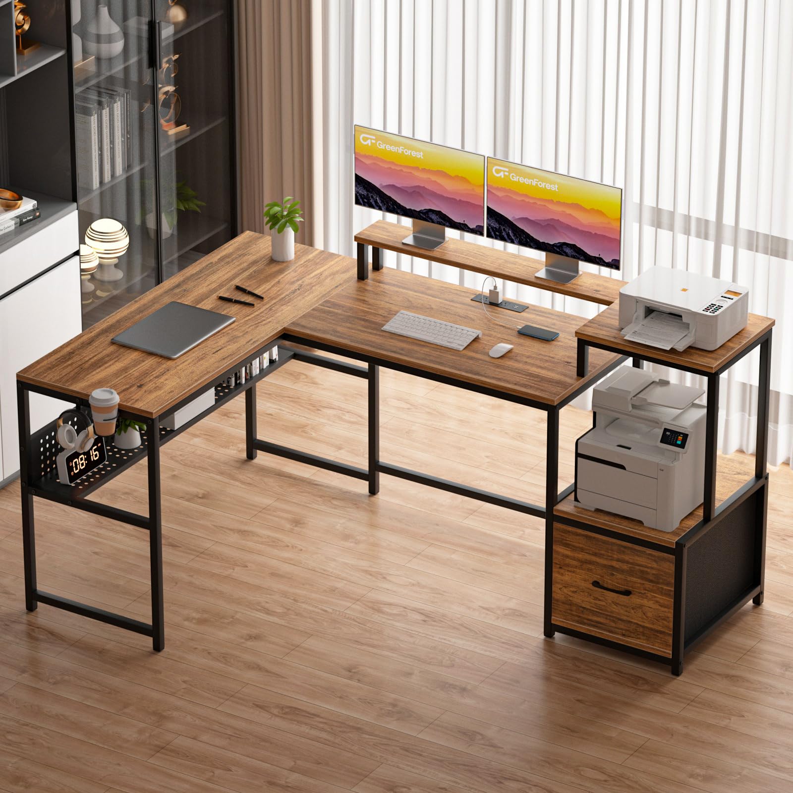Walmart L Shaped Computer Desk Best Affordable Home Office Products