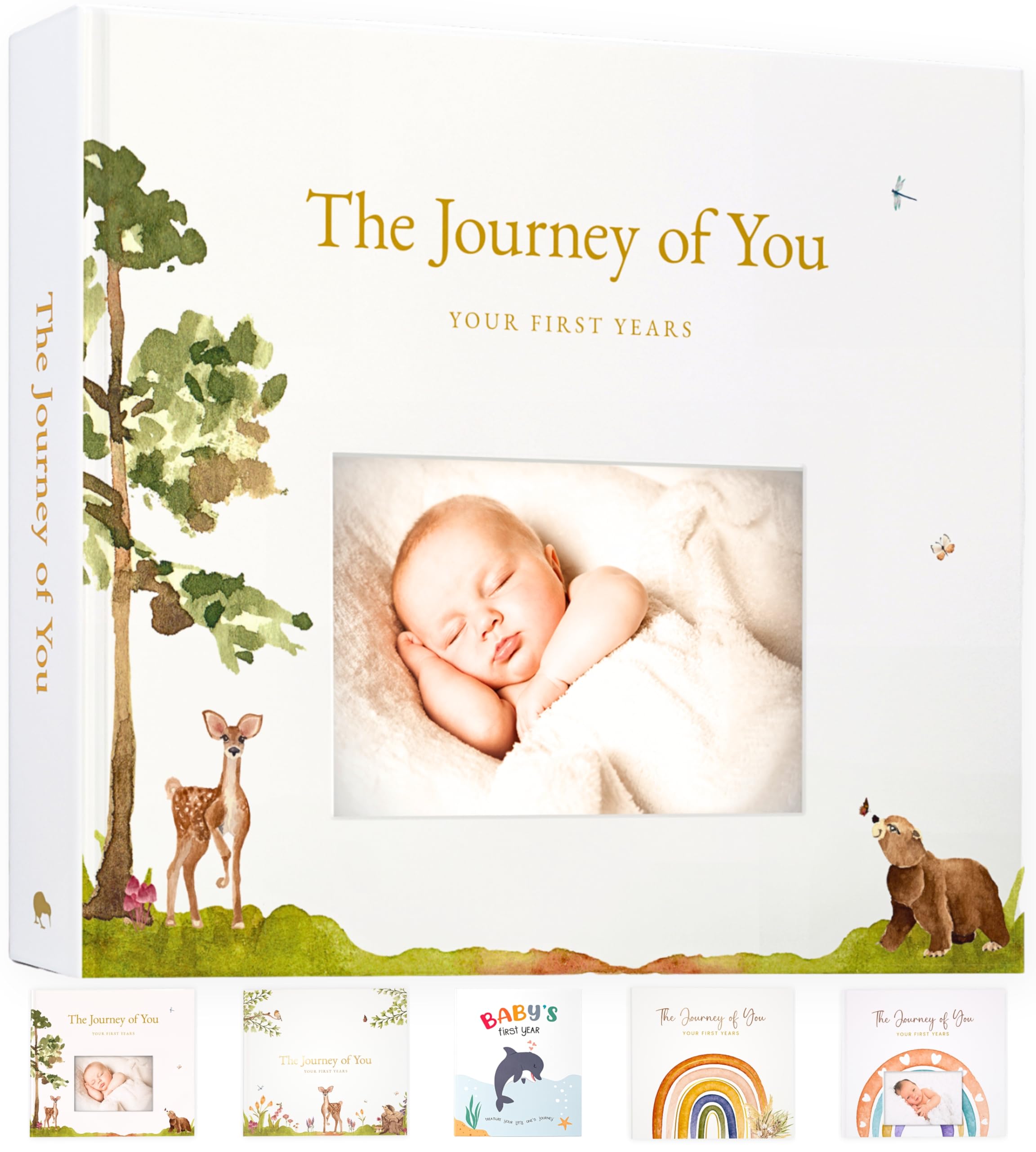 Amazon.com: Baby Journal Memory Book for Boys or Girls - First 5 Years ...