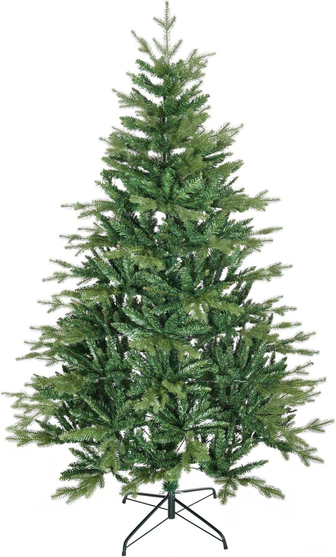 Amazon.de: HOMCOM künstlicher Weihnachtsbaum 210 cm mit 2551 Astspitzen Christbaum Tannenbaum ...