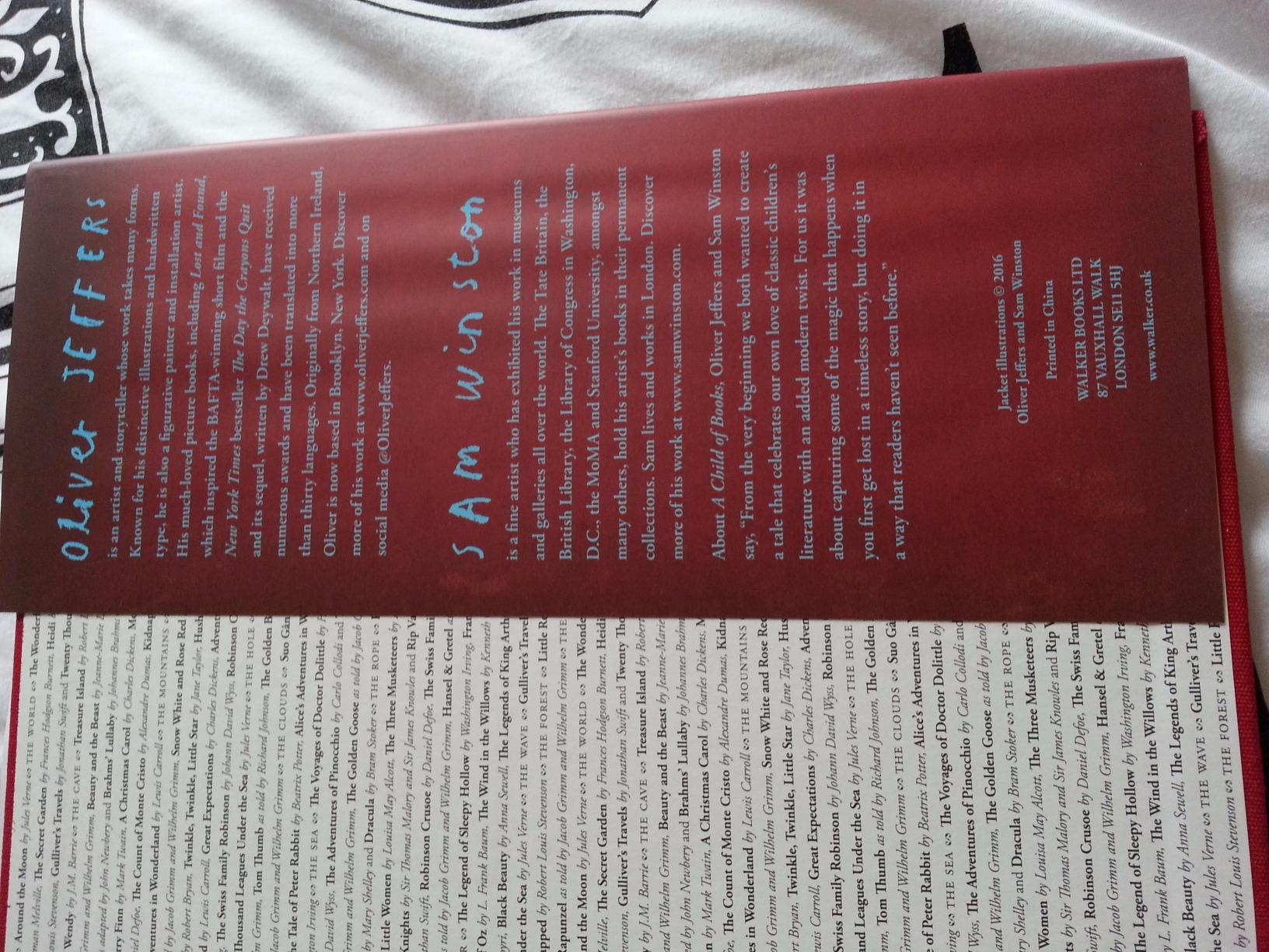 A Child of Books : Winston, Sam, Jeffers, Oliver, Jeffers, Oliver ...