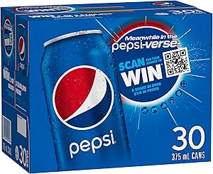 Pepsi Regular Soft Drink, 30 x 375ml : Amazon.com.au: Pantry Food & Drinks