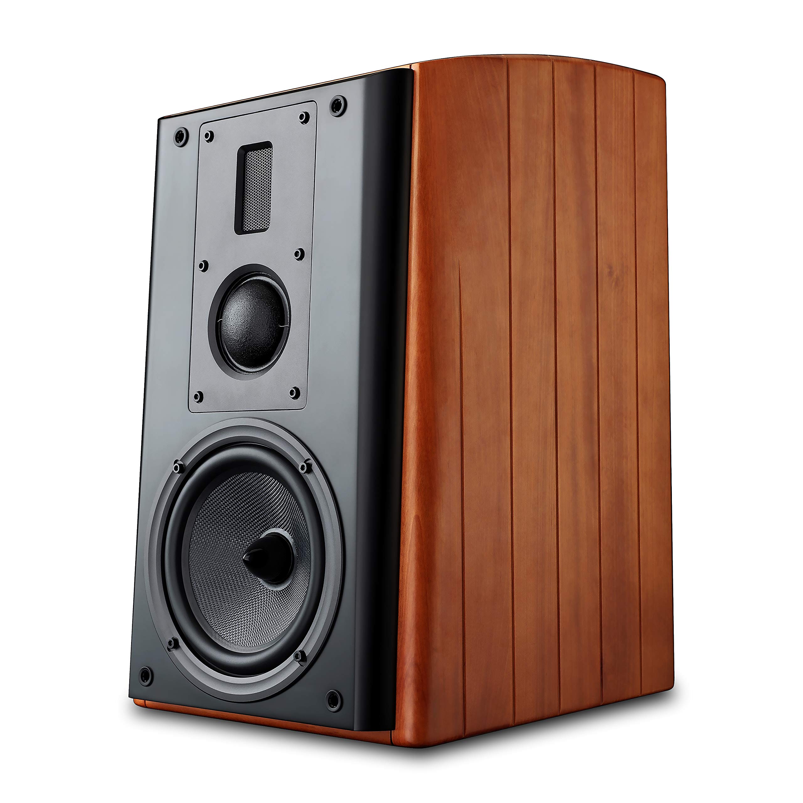 Swans Speakers M3A Active 3-Way Bookshelf Speakers - 6.5 Inch Kevlar ...