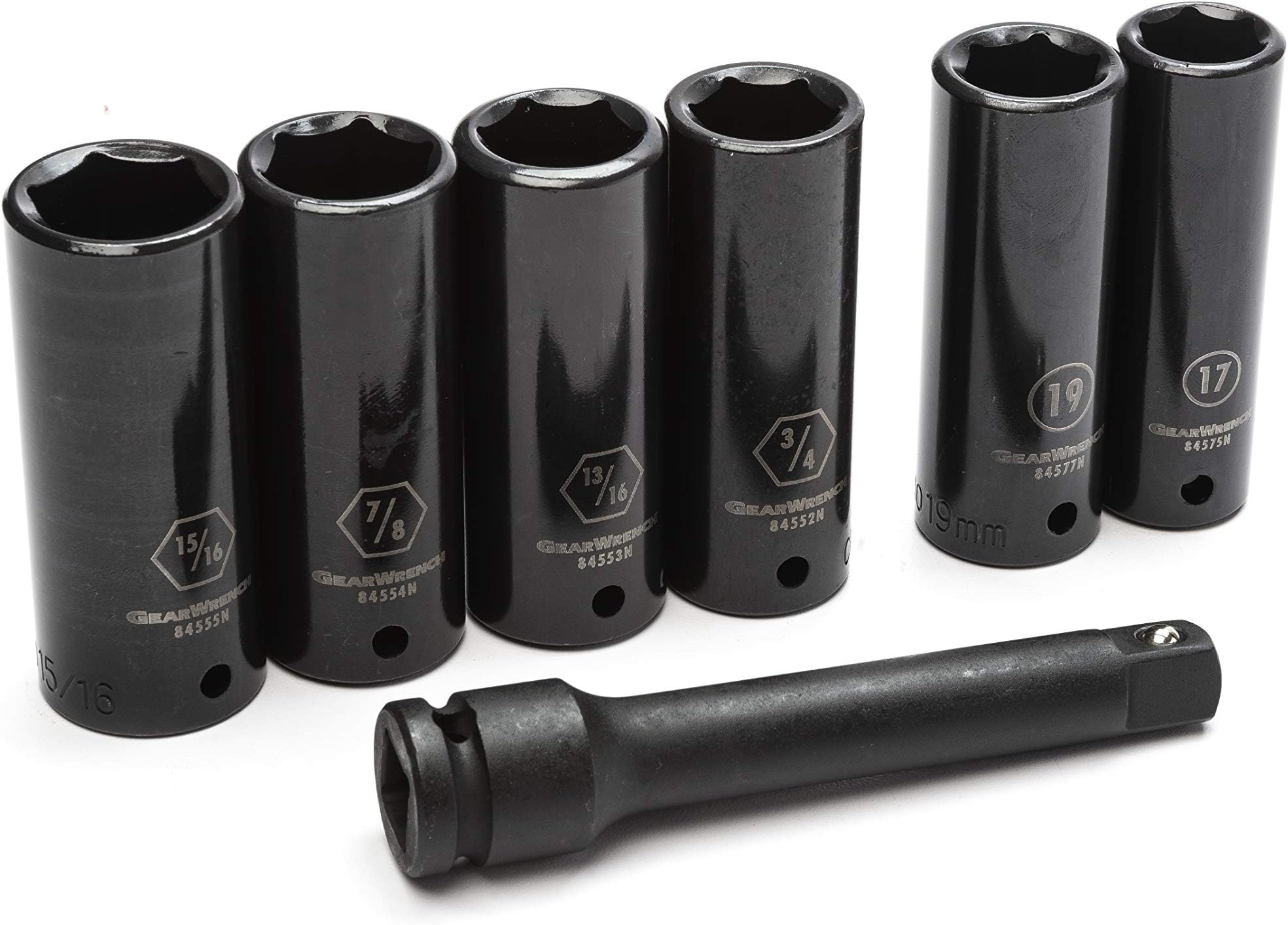 GEARWRENCH 7 Piece Lug Nut Socket Set - 89083 - Amazon.com