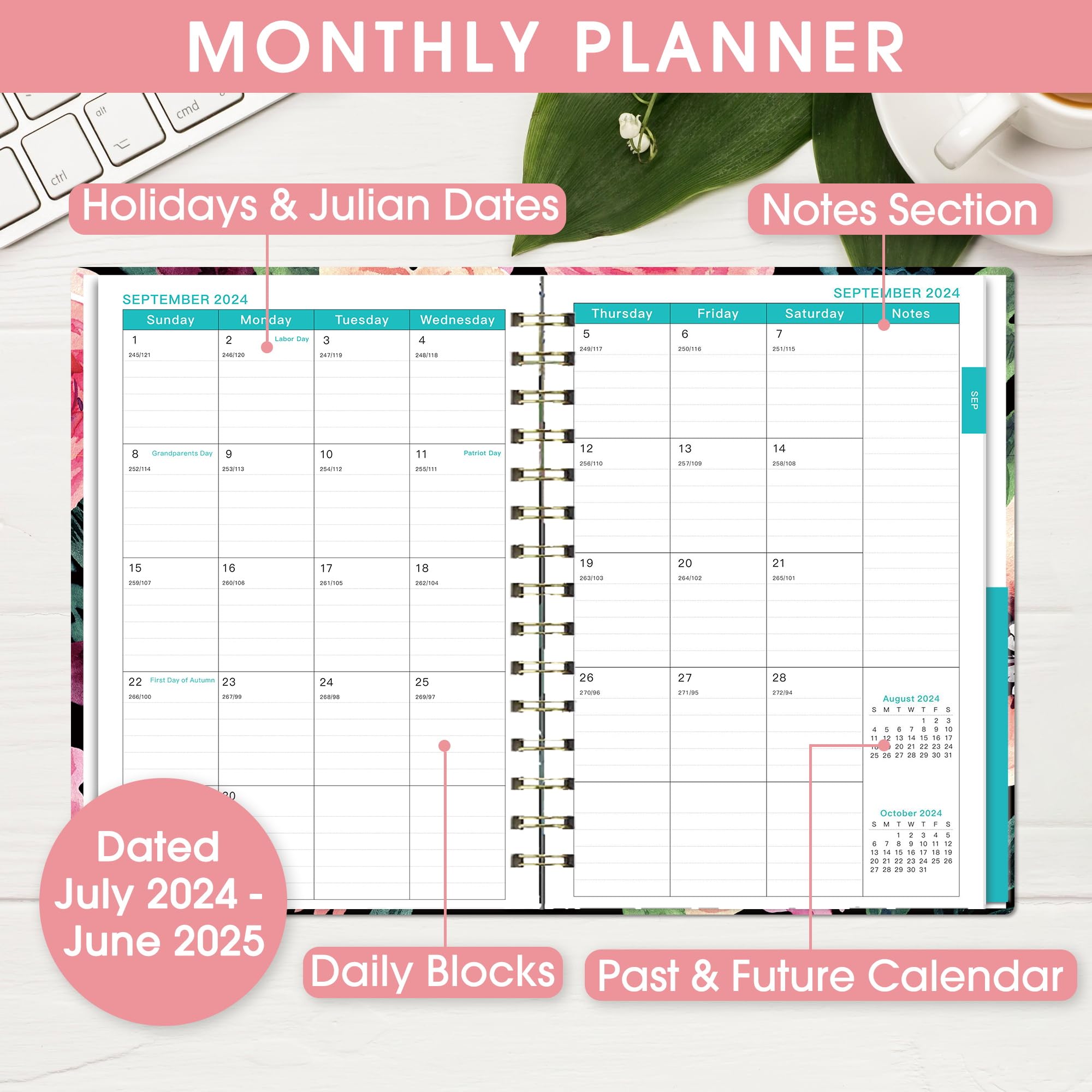 Snapklik.com : Ymumuda 2024-2025 Planner - July 2024 - June 2025 ...