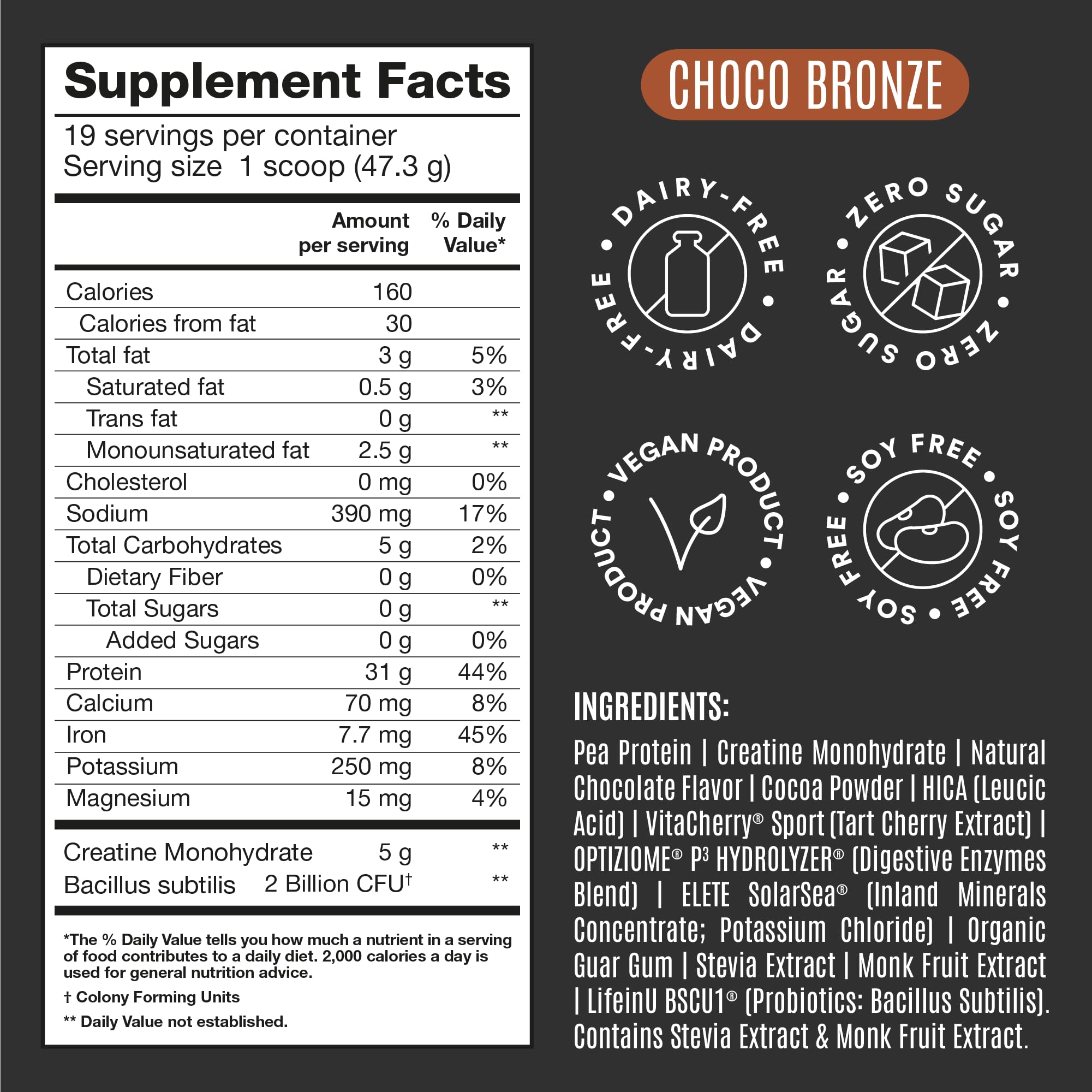 Snapklik.com : Birdman Falcon Performance Vegan Protein Powder, 31g ...