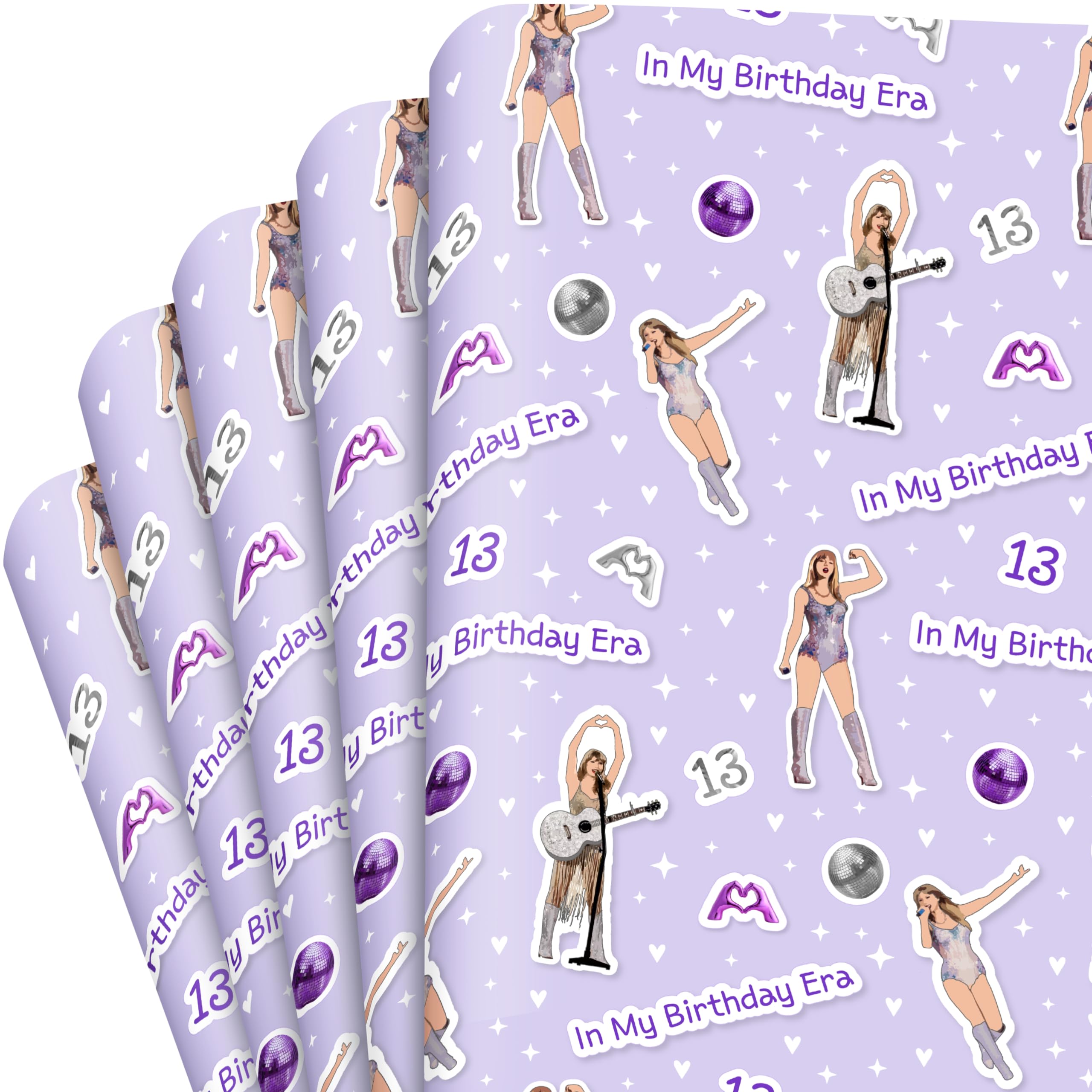 Amazon.com: Generic Gift Wrapping Paper, Wrapping Sheets, 5 Sheets ...