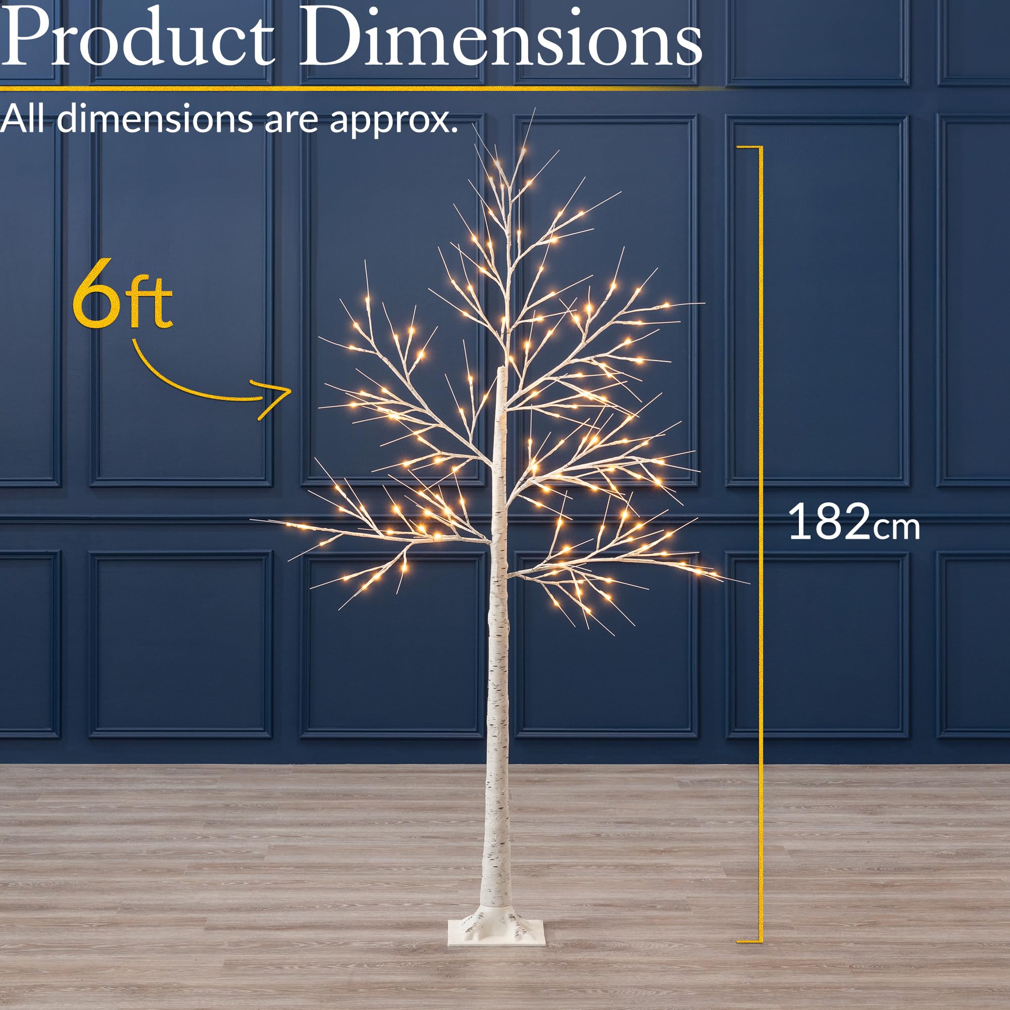 Pre Lit Christmas Twig Tree 4' Pre Lit Artificial White Twig Tree With