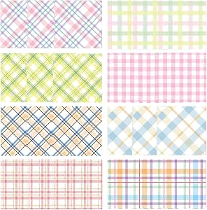 Amazon.com : 24 Pads Minimalist Plaid Sticky Notes, 30 Sheets per Pad ...