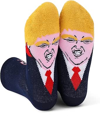 Amazon.com: SLOUFIOL America Great Again MAGA Socks, Republican Socks ...