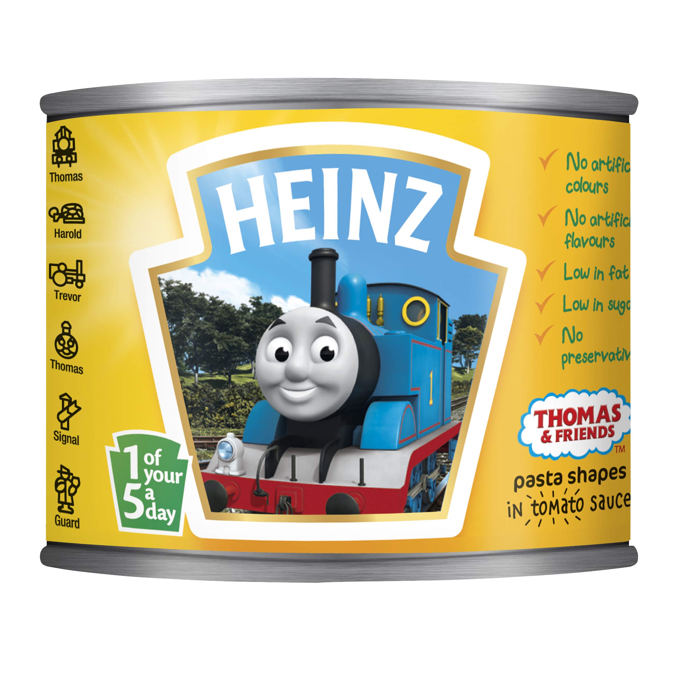 Buy Heinz Thomas & Friends Pasta Shapes in Tomato Sauce, 205g Online at ...