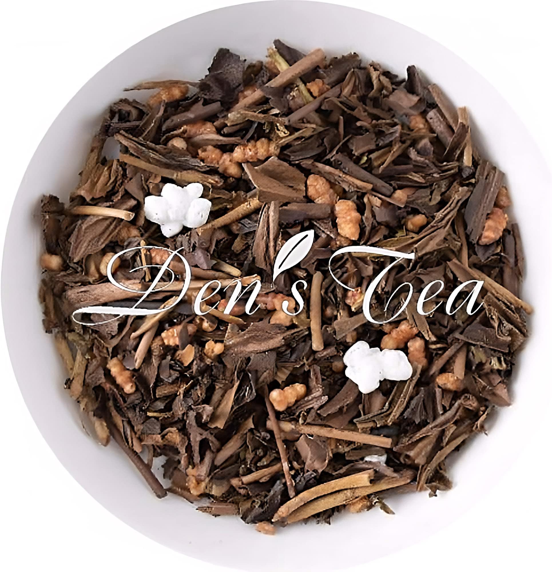 Amazon.com : [Den's Tea] Houji-Genmaicha (Roasted Genmaicha), Japanese ...