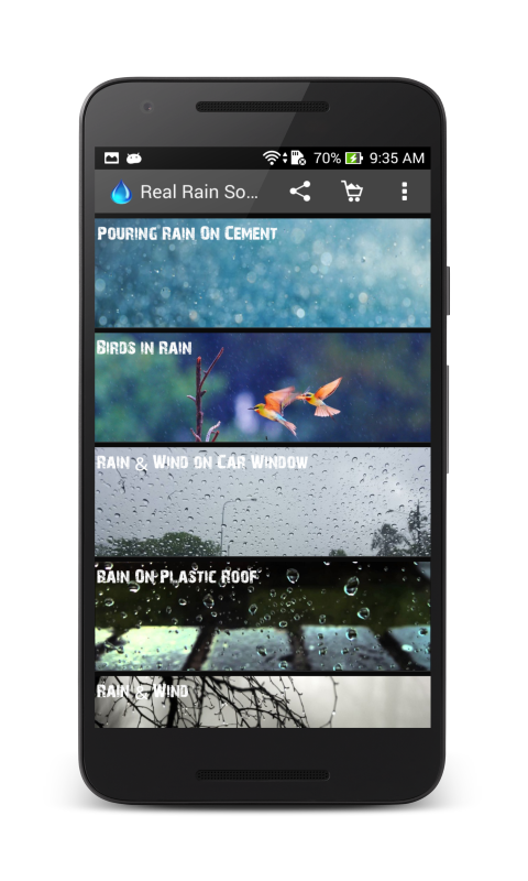 Real Rain Sounds - App on Amazon Appstore