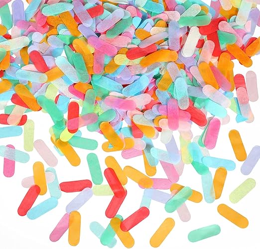Amazon.com: 50g Tissue Sprinkle Confetti Dount Baby Shower Table ...