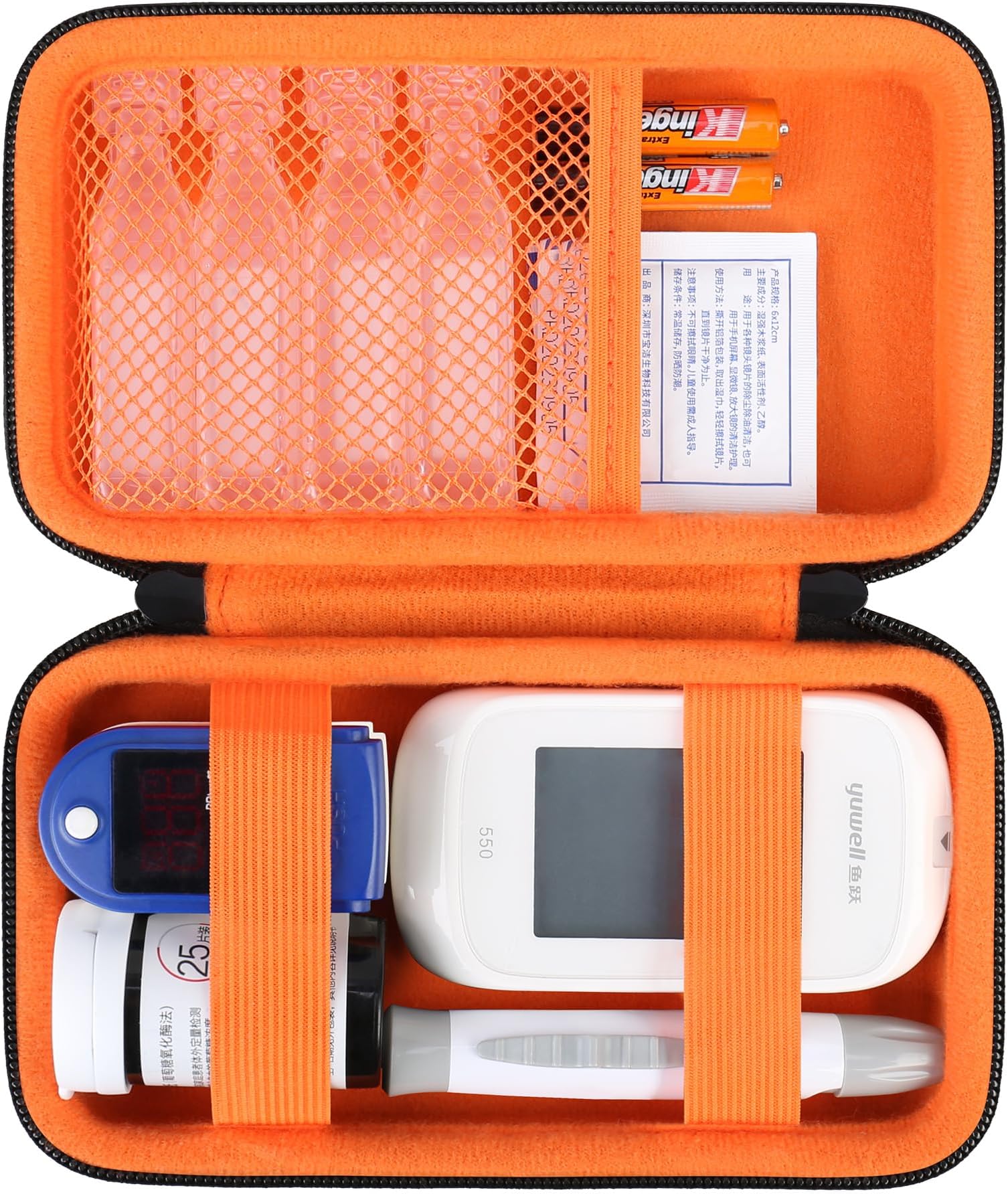 Amazon.com: Supmay Diabetic Supplies Hard Case Diabetic Supply ...
