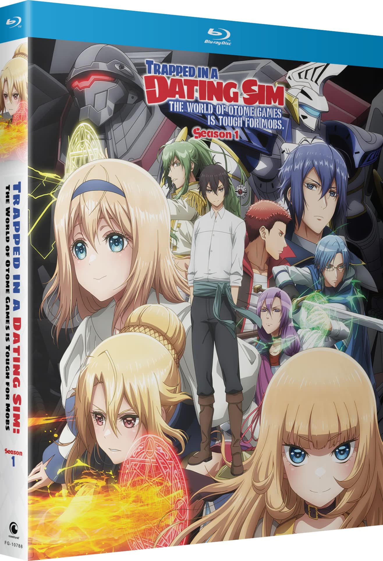 Amazon.com: Trapped in a Dating Sim: The World of Otome Games is Tough for Mobs - Season 1 [Blu ...