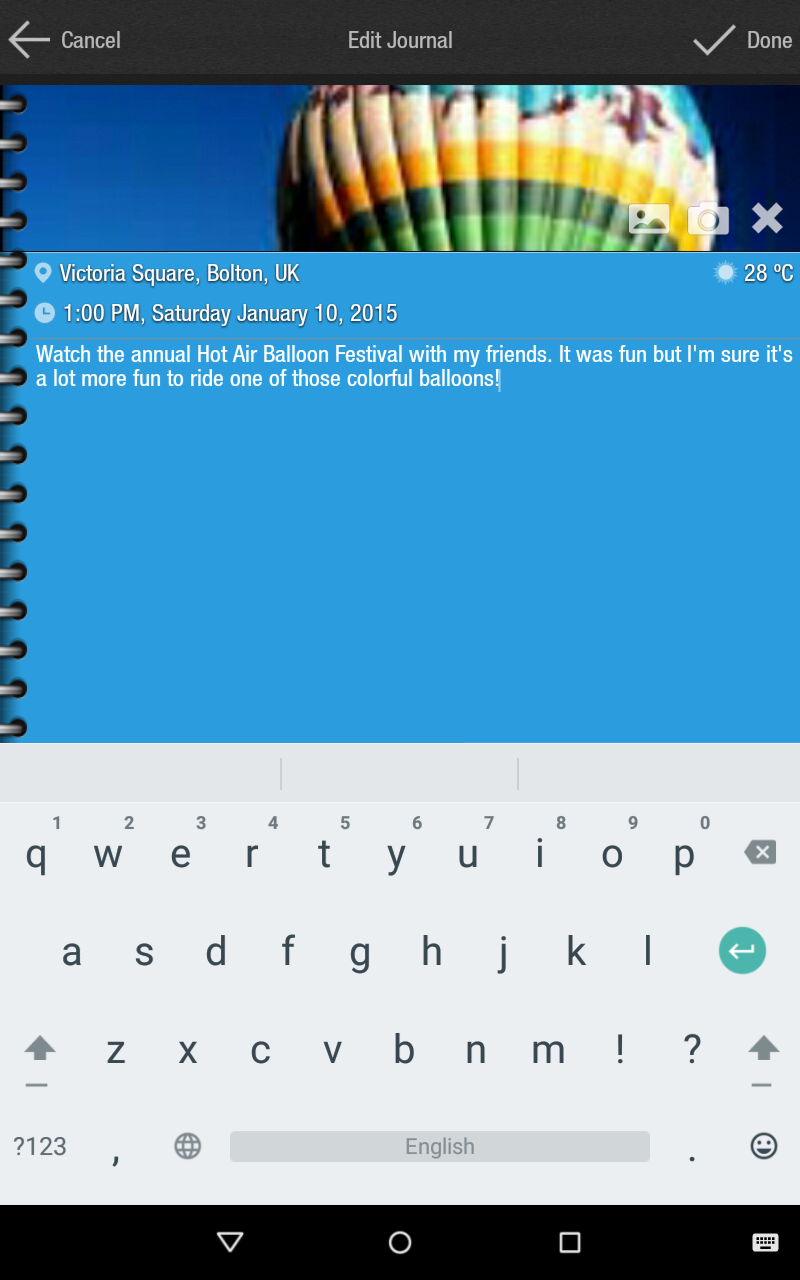 A Day In Life - Journal Diary - App on Amazon Appstore