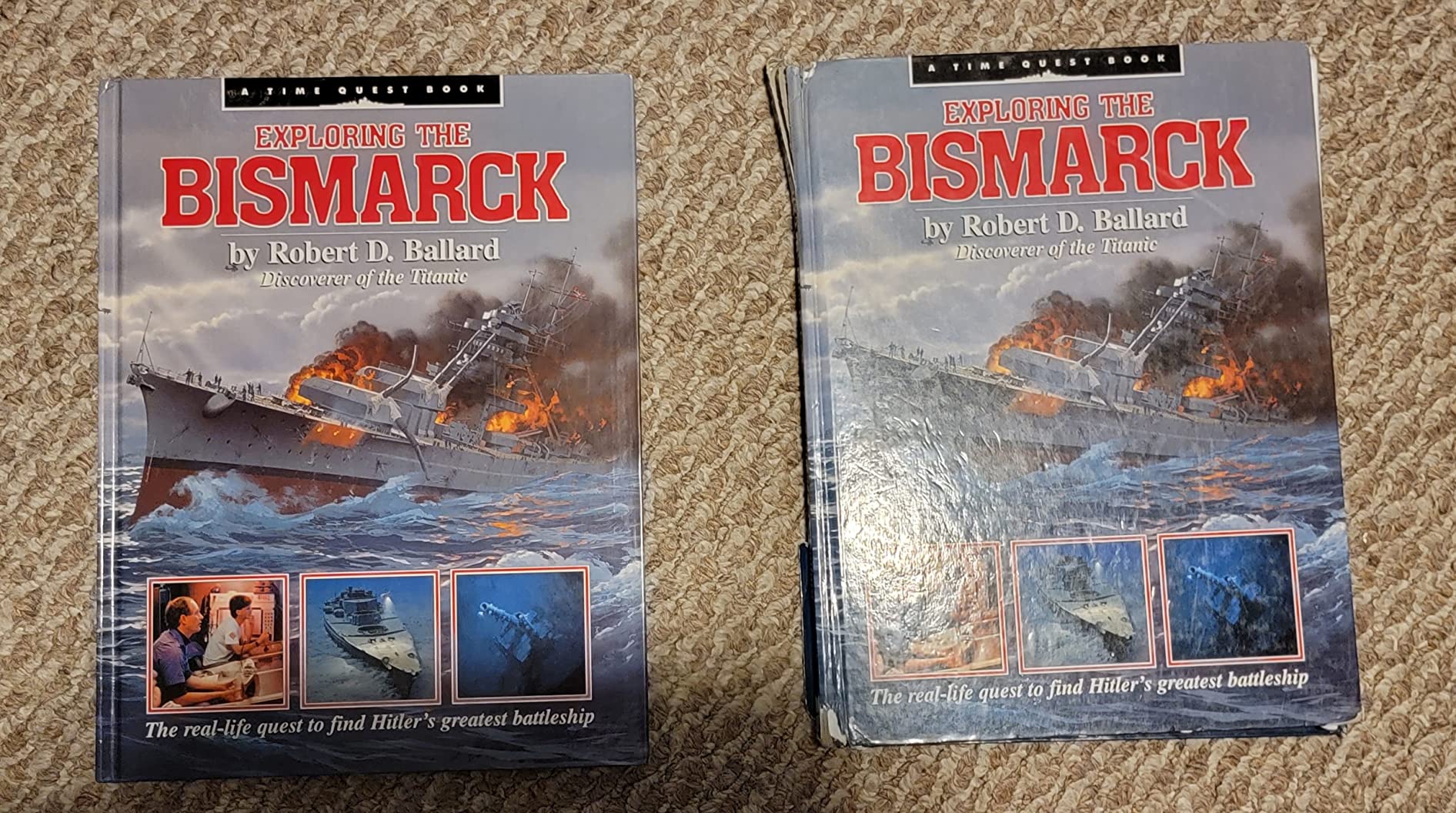 Exploring the Bismarck (A Time Quest Book): Ballard, Robert D ...