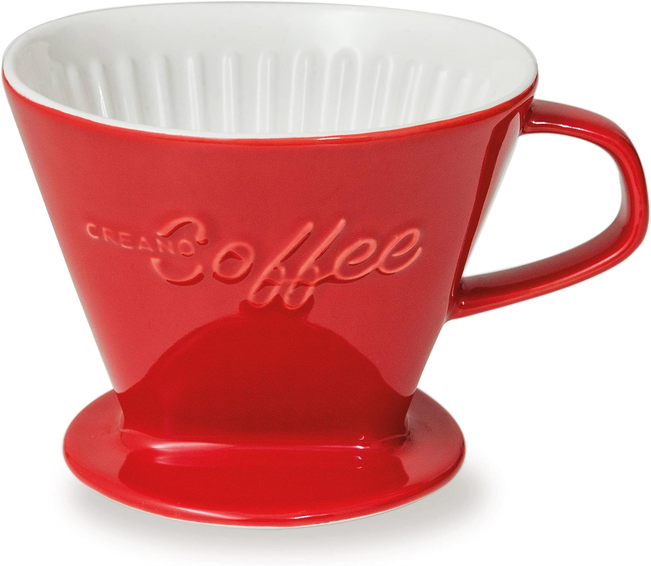 Amazon.com: Melitta Pour Over Coffee Cone Brewer & #2 Filter Natural ...