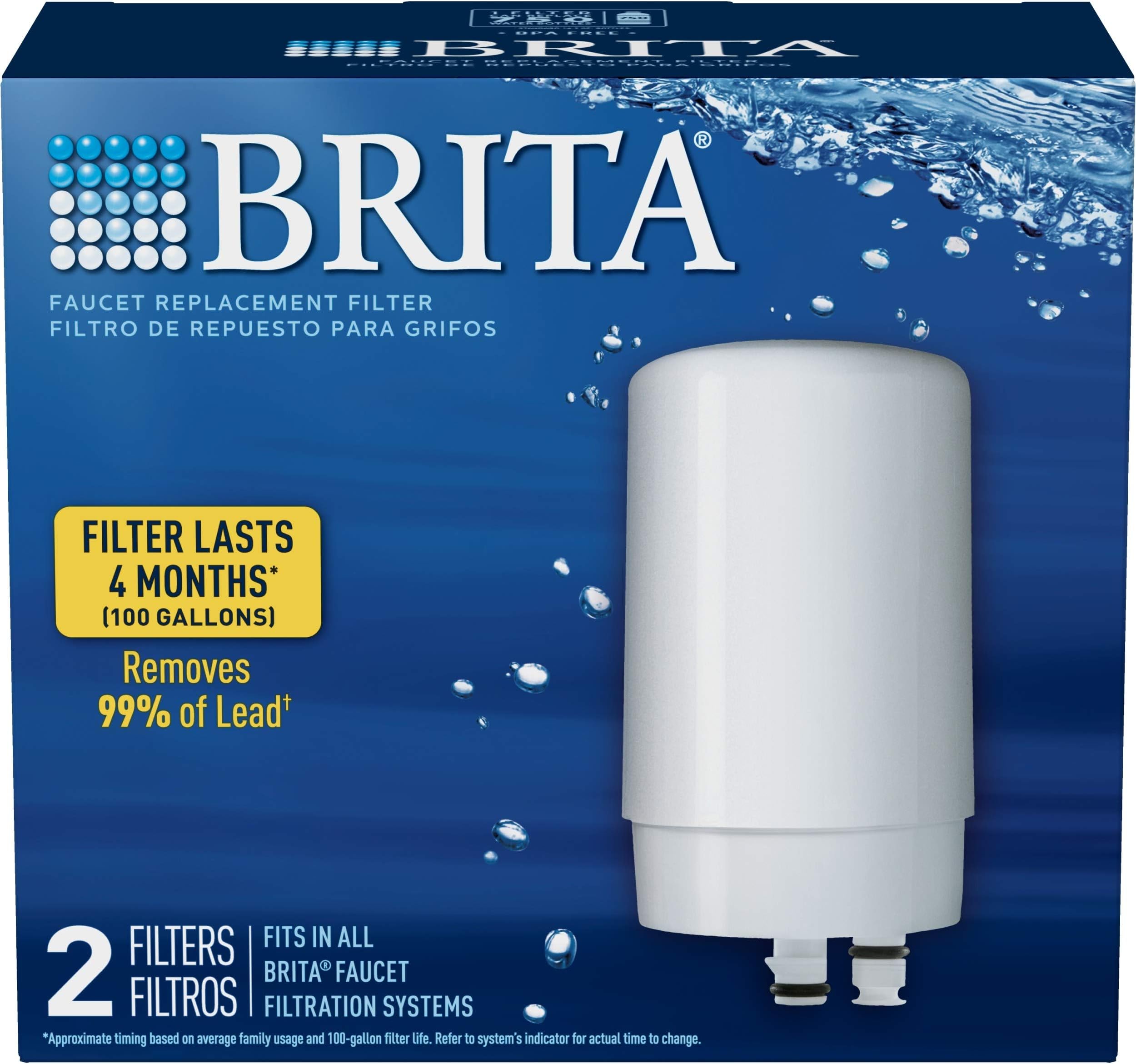 Amazon.com: Brita On Tap Filtration system Replacement Filter, White ...