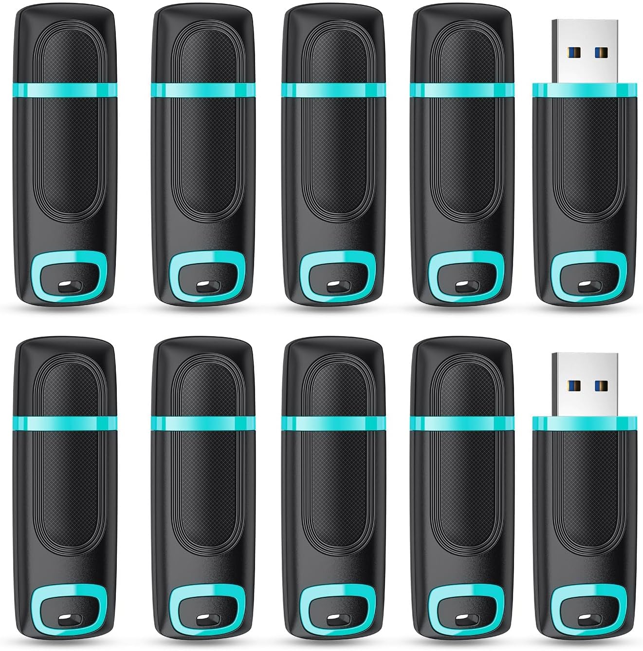 Amazon.com: RAOYI 10 PCS 16GB USB 2.0 Flash Drive Thumb Drive Memory ...