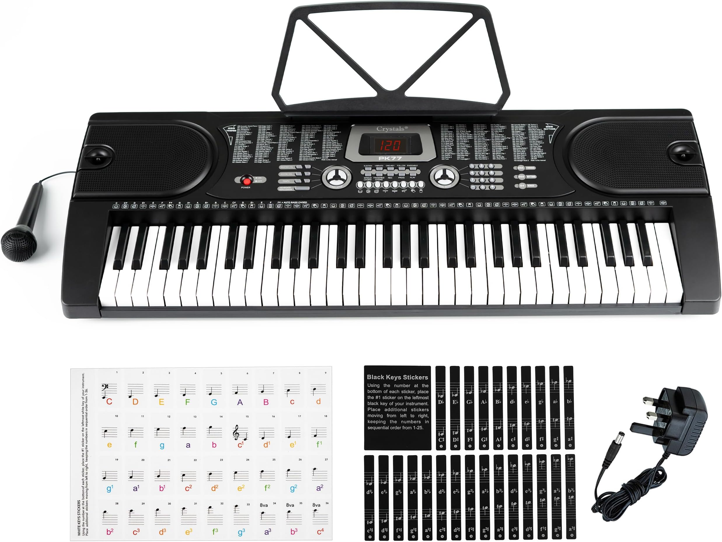 61 Key Electronic Keyboard | Digital Piano | Electric Piano for Adults ...