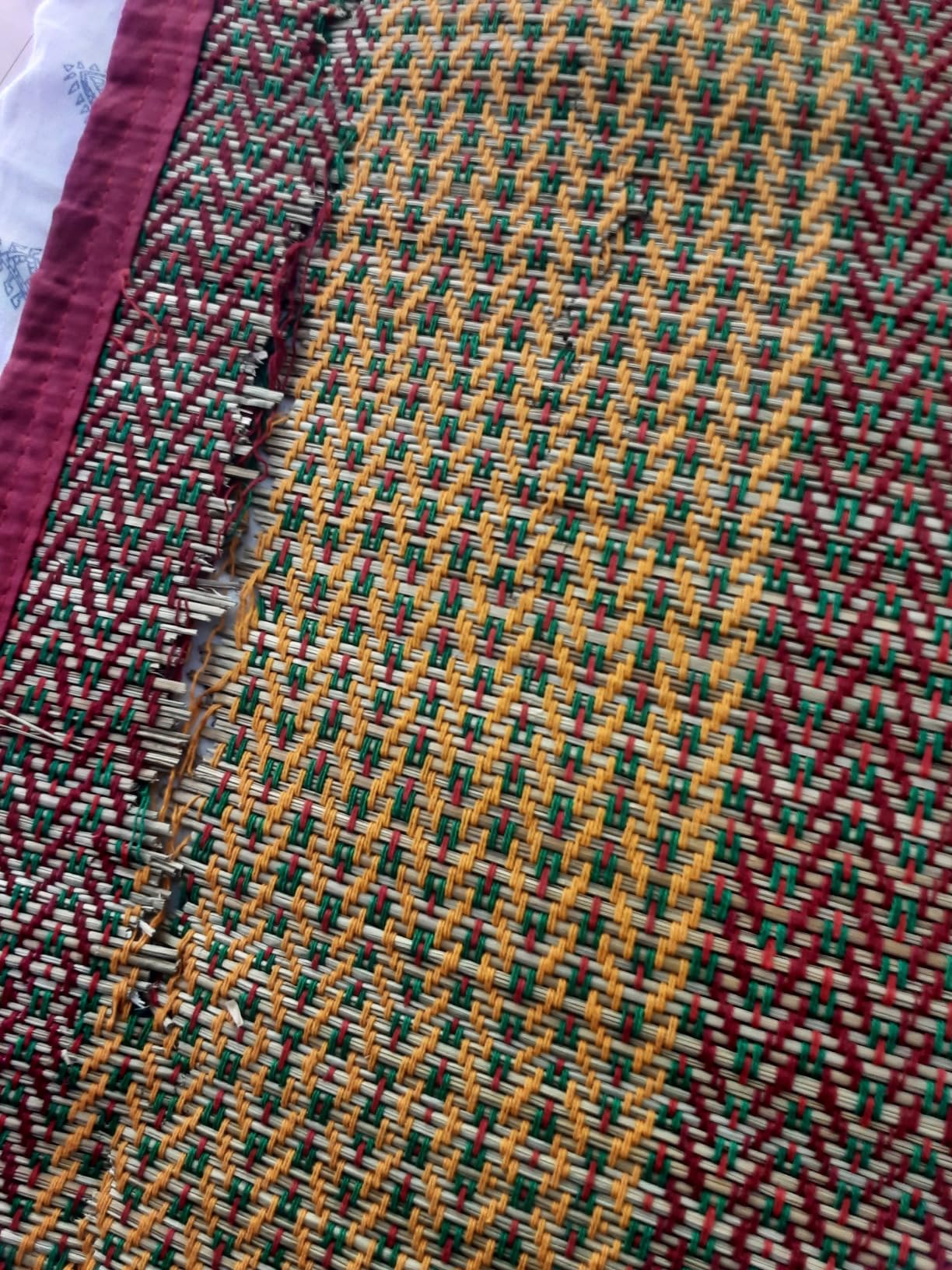 Buy Montelal Store Handmade Chatai Mat (Blue, Korai Pai River Grass ...