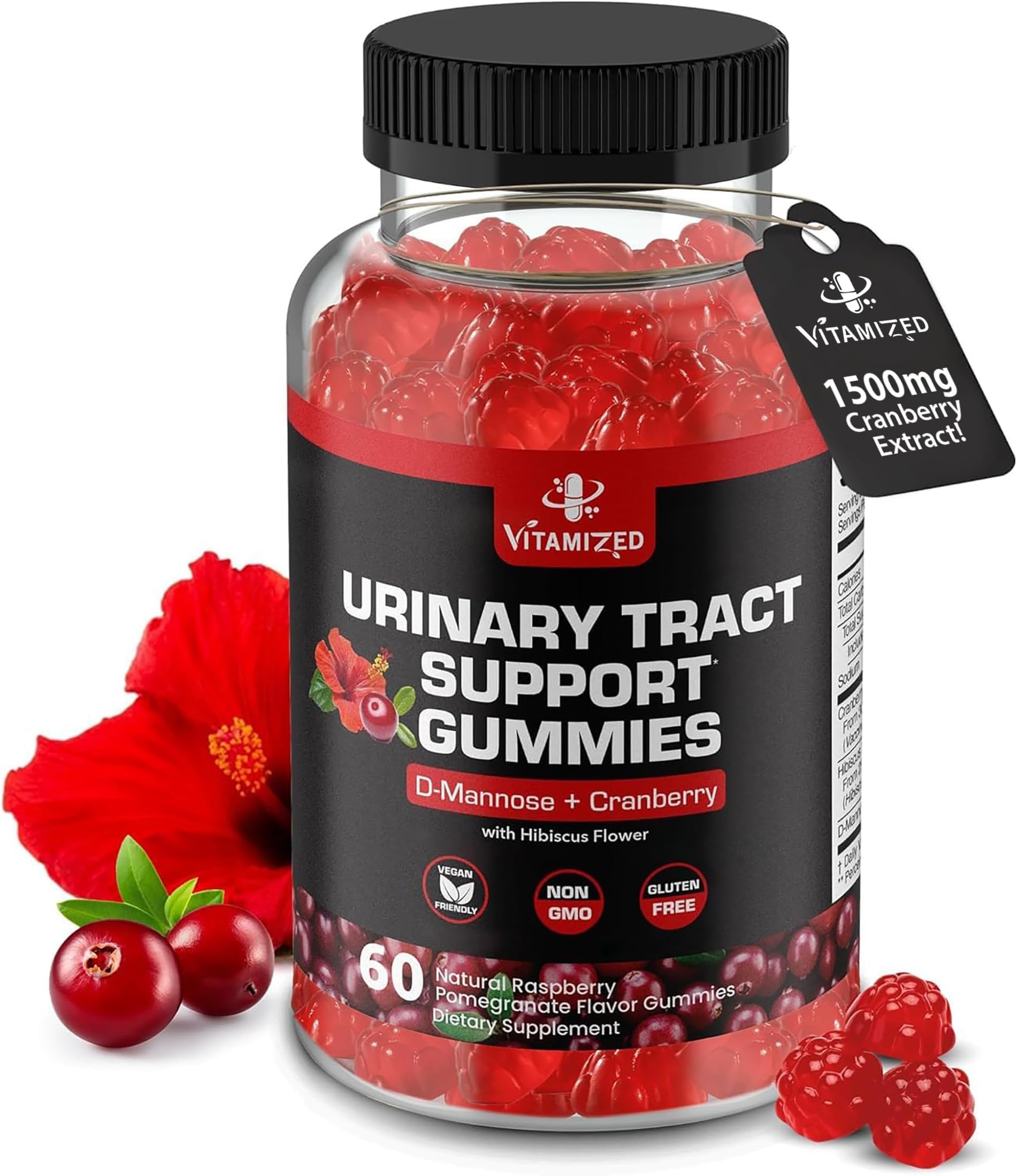 Amazon.com: AZO Cranberry Urinary Tract Health Gummies Dietary ...