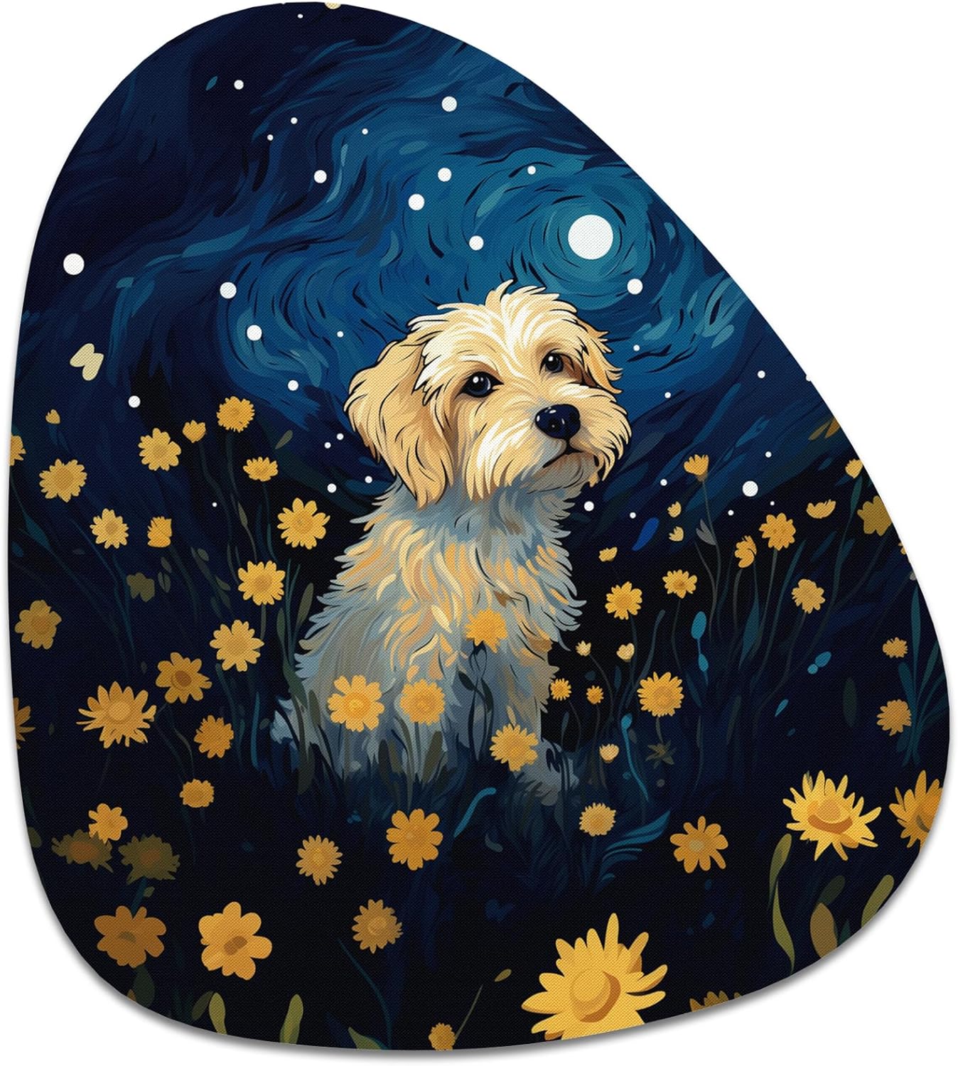 Amazon.com: Rimilak Small Mouse Pad 6 x 7 Inch, Irregular Mini Mouse ...