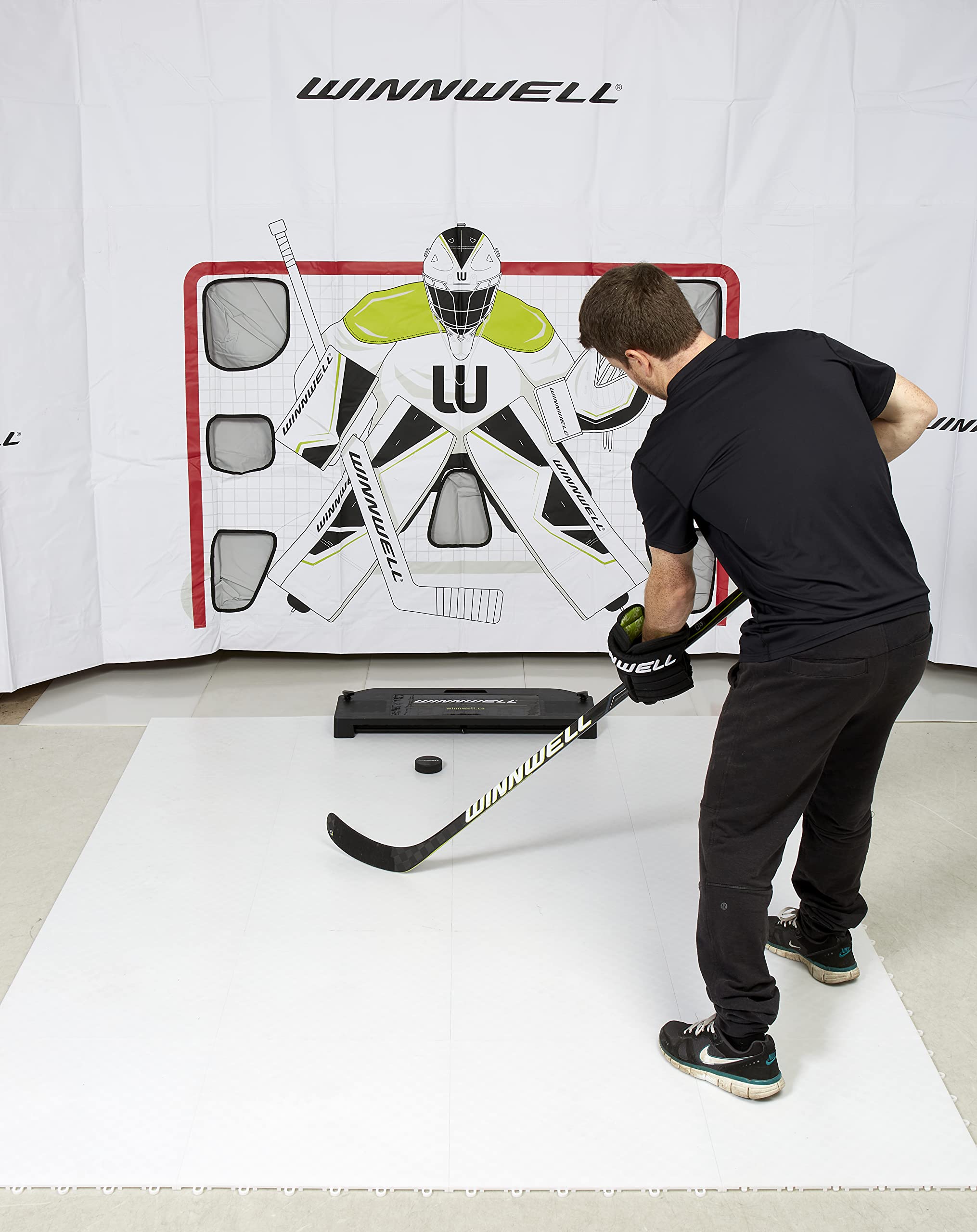 Passmaster Hockey Passer Shooting Pad Ice Hockey Hockey Sticks Winnwell ...