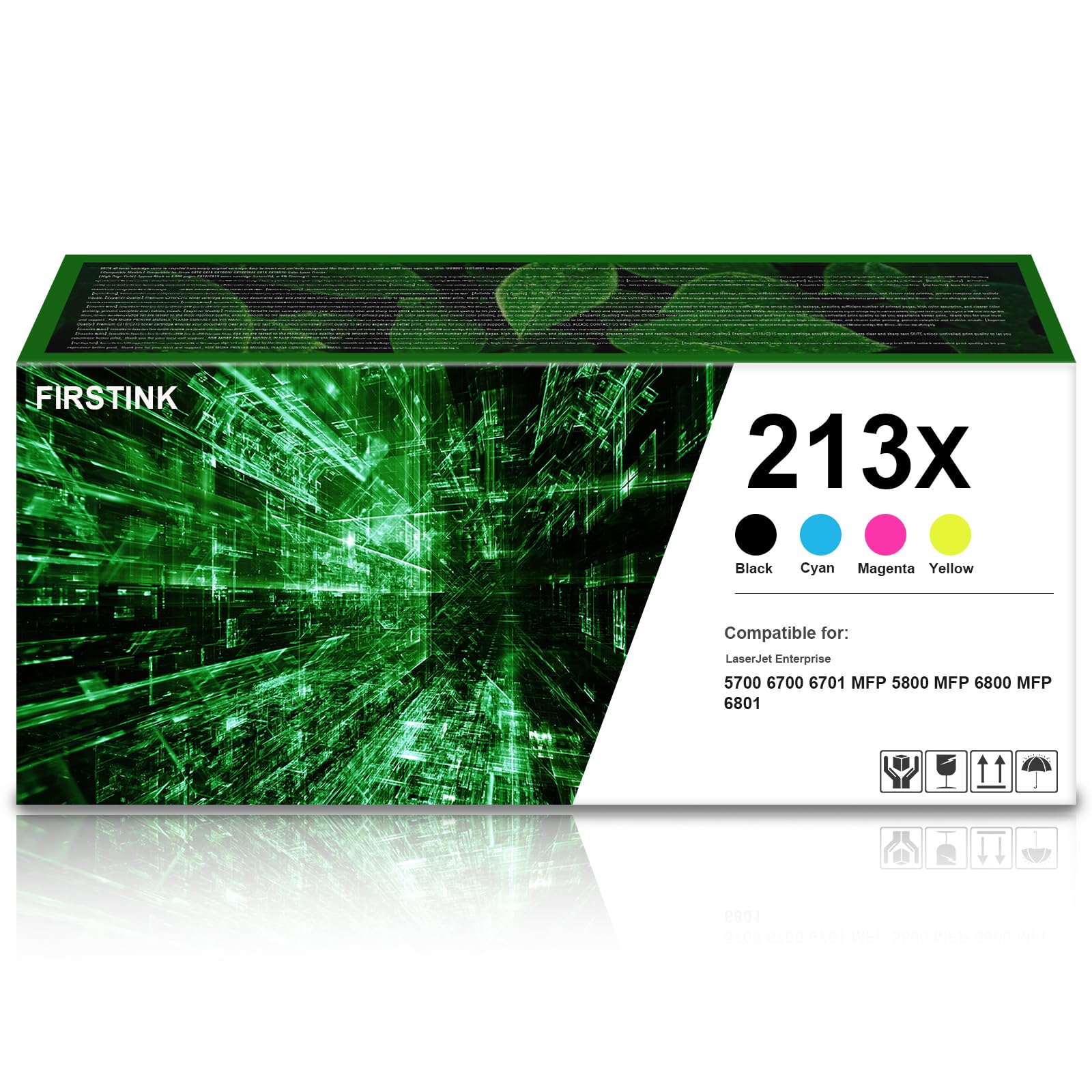 Amazon.com: FIRSTINK High Yield 213X Toner Cartridges W2130X W2131X ...