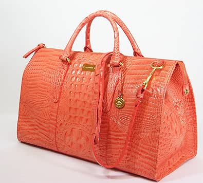 Amazon.com: NEW AUTHENTIC BRAHMIN ANYWHERE WEEKENDER LARGE CARRYALL ...