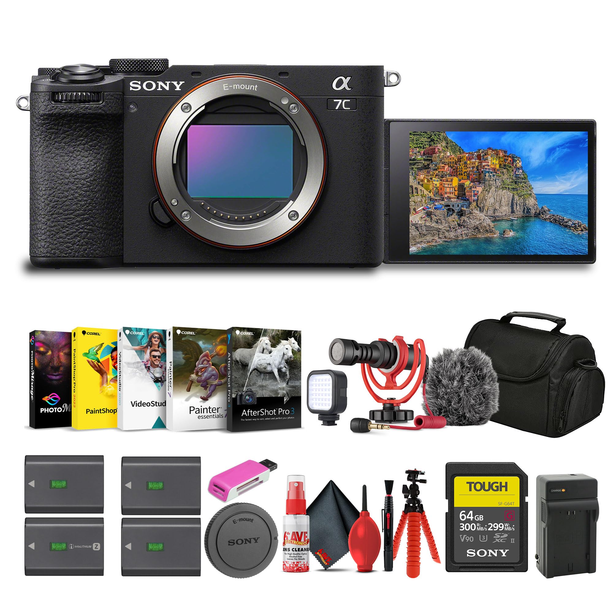 Amazon.com : Sony Alpha 7C II Mirrorless Full-Frame Interchangeable Lens Camera (ILCE-7CM2/B ...