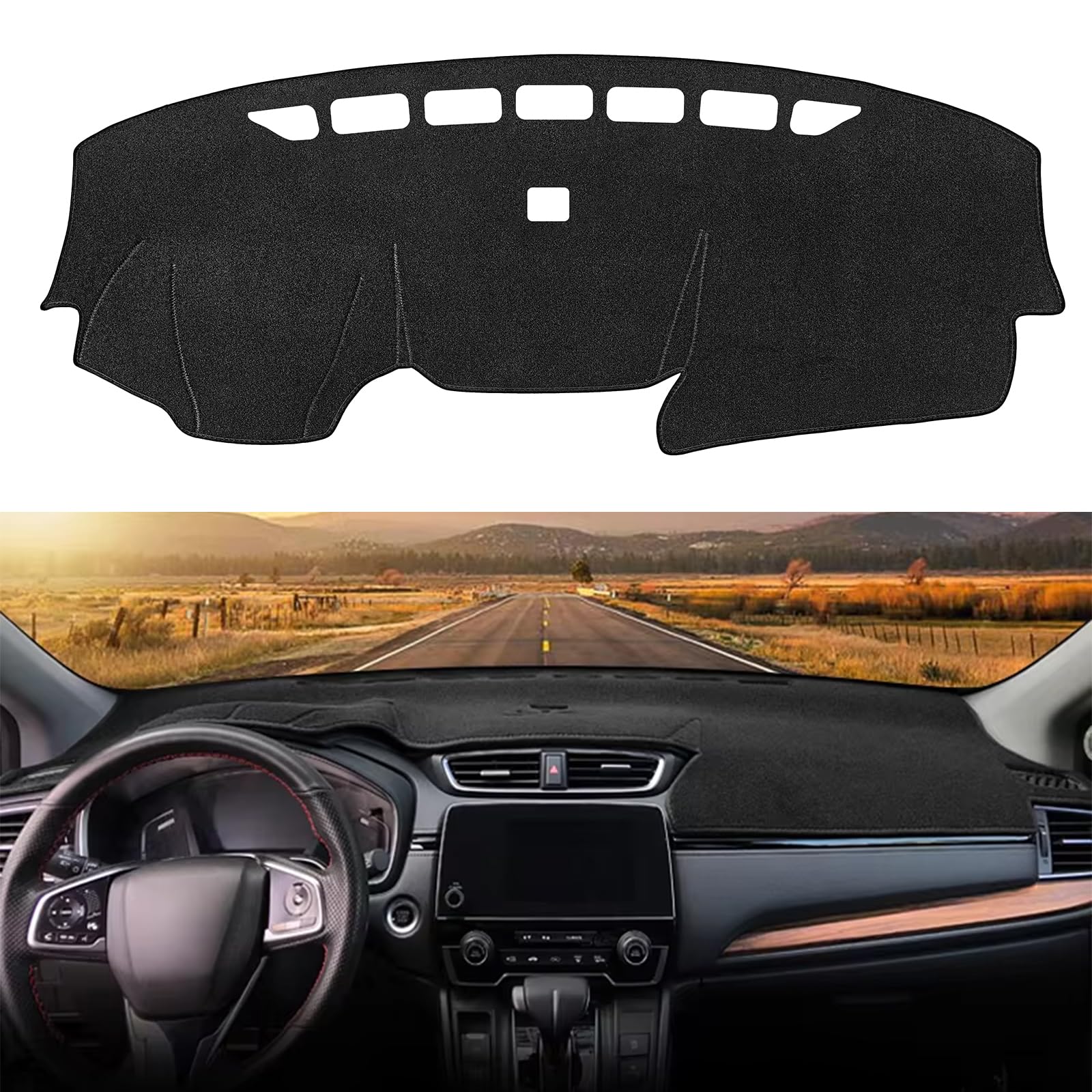 Amazon.com: SKYLOTEC Dashboard Mats Dash Covers Pad Compatible with ...