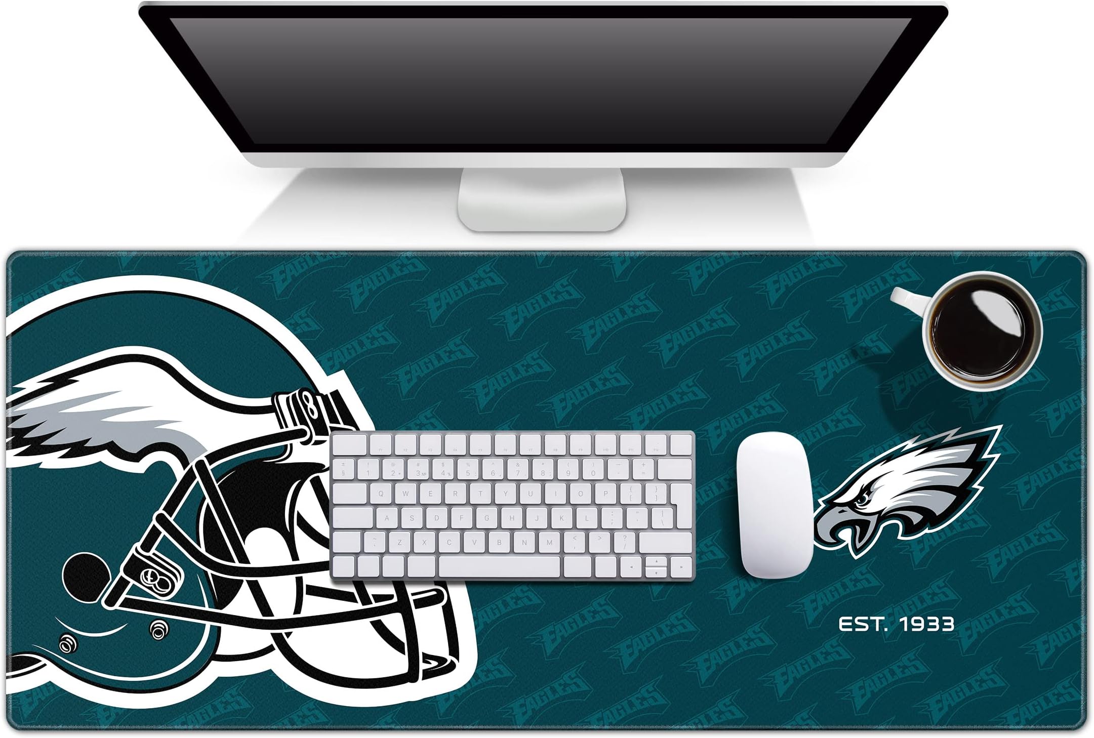 Amazon.com: Tmoschops Large Mouse Pad Desk Mat for Home Office, Gaming ...