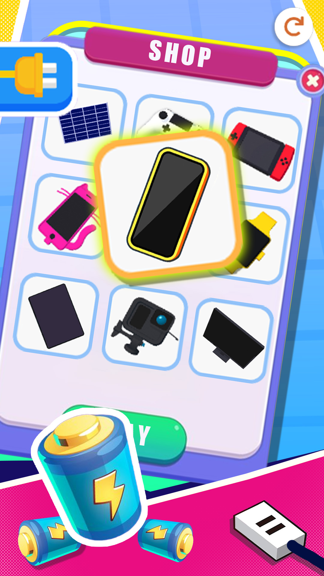 Power up: battery low, plug it - App on Amazon Appstore