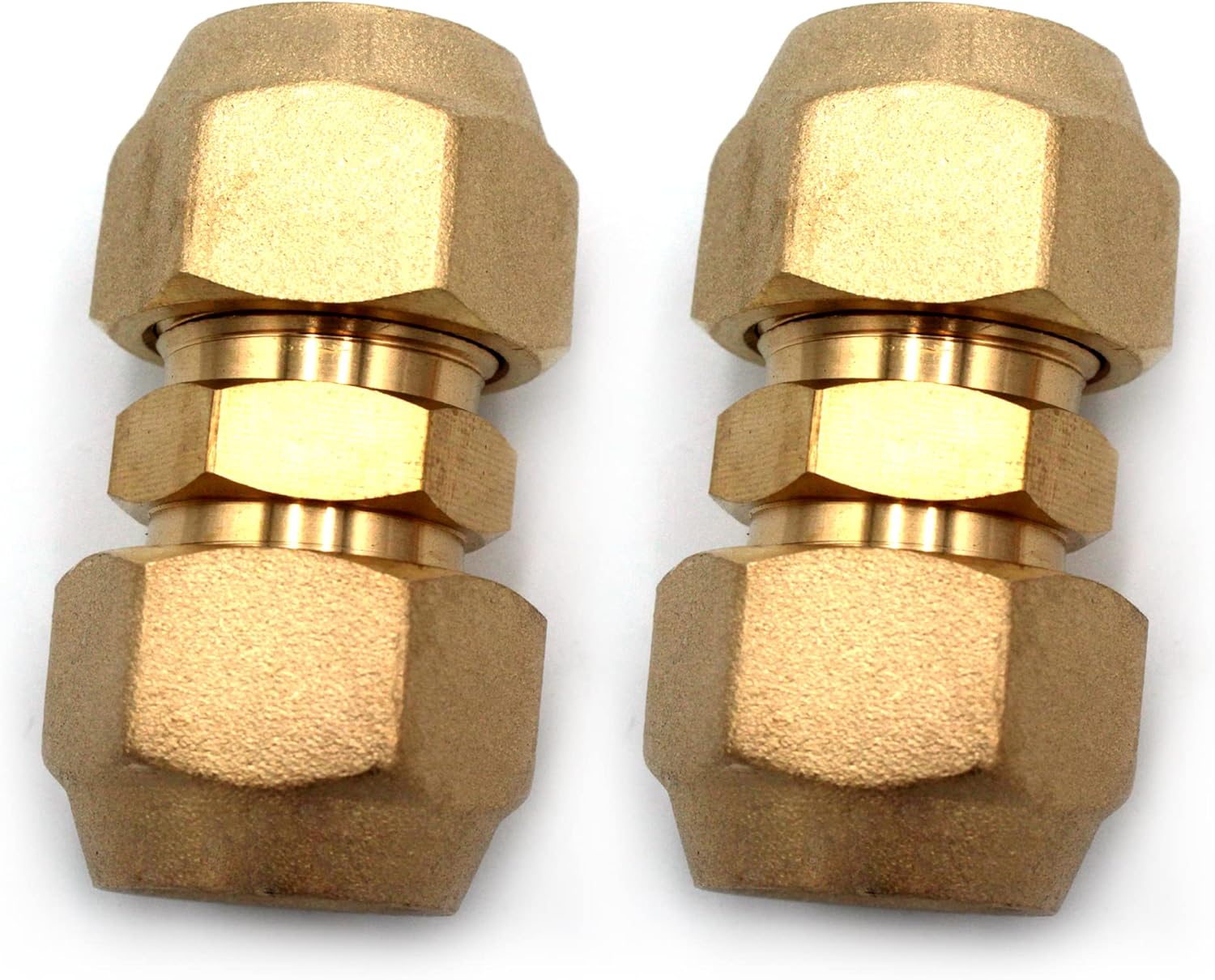 HANSUM 3/4 Male Flare Gas Adapter Metals Brass Fittings for Copper ...