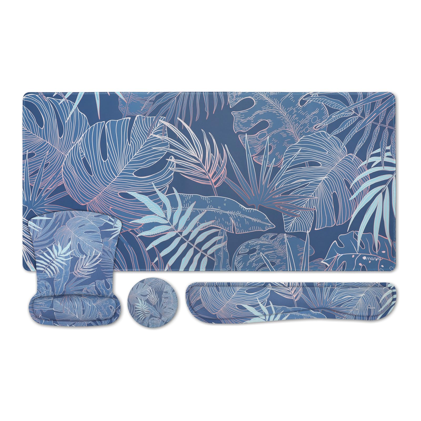 Snapklik.com : MOSISO Keyboard Mouse Pad Set,Large Gaming Mouse Pad ...