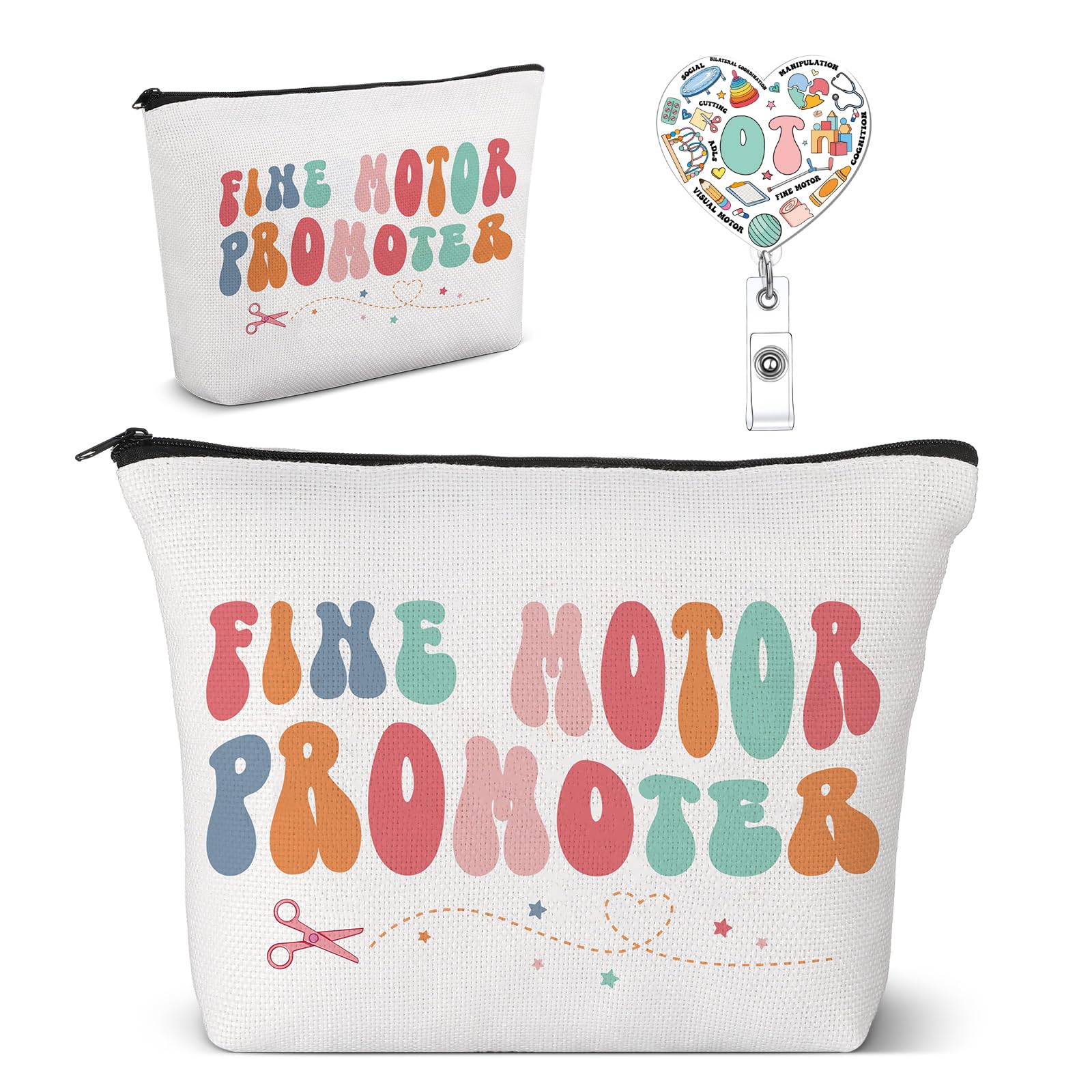 Amazon.com: Reginary 2 Pcs Occupational Therapy Gift OT Badge Reel ...