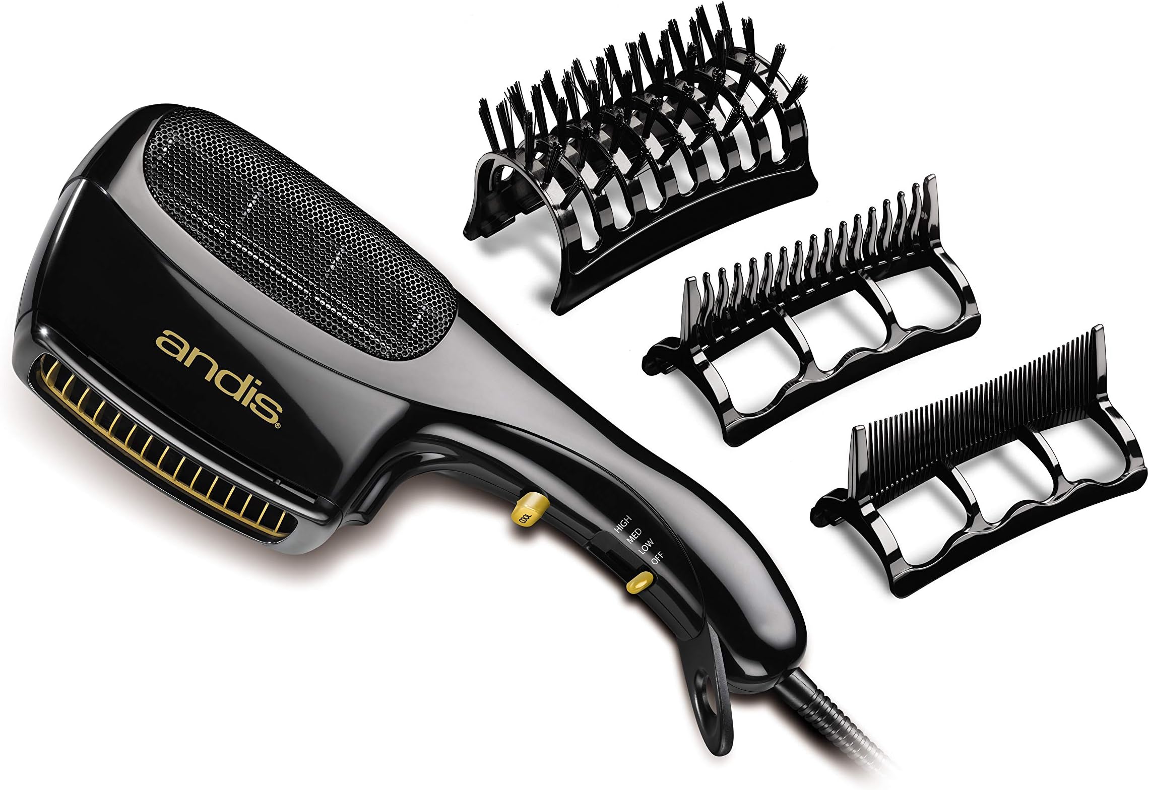 Amazon.com : Andis 30120 1875-Watt Tourmaline Ceramic Ionic Styling ...