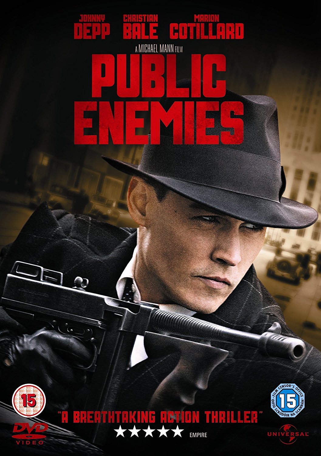 Public Enemies [DVD] (2009): Amazon.co.uk: Johnny Depp, Christian Bale ...