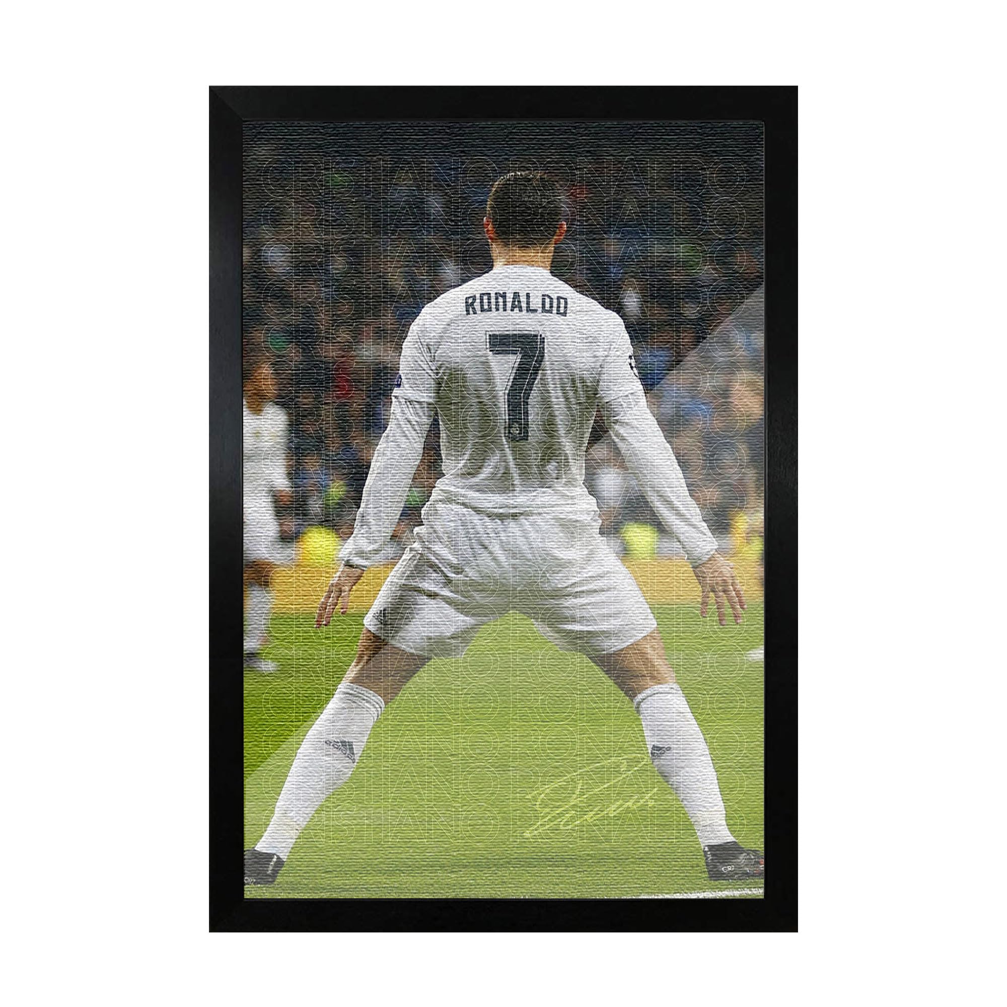 Buy FRAMEO STORE Cristiano Ronalo Siuu Glass frame, Cristiano Ronaldo ...