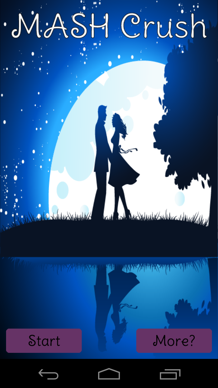 MASH Game Crush - Who's your crush, and what will you do with them ...