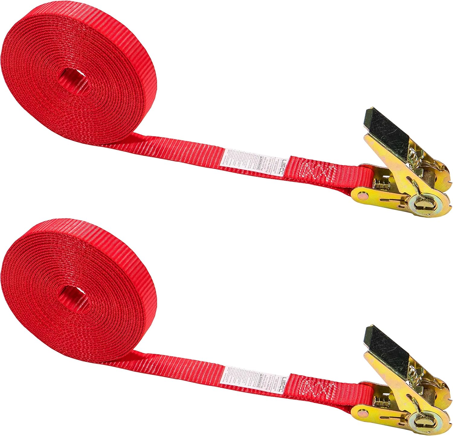 Amazon.com: US Cargo Control Endless Ratchet Straps, 1 Inch Wide X 20 ...