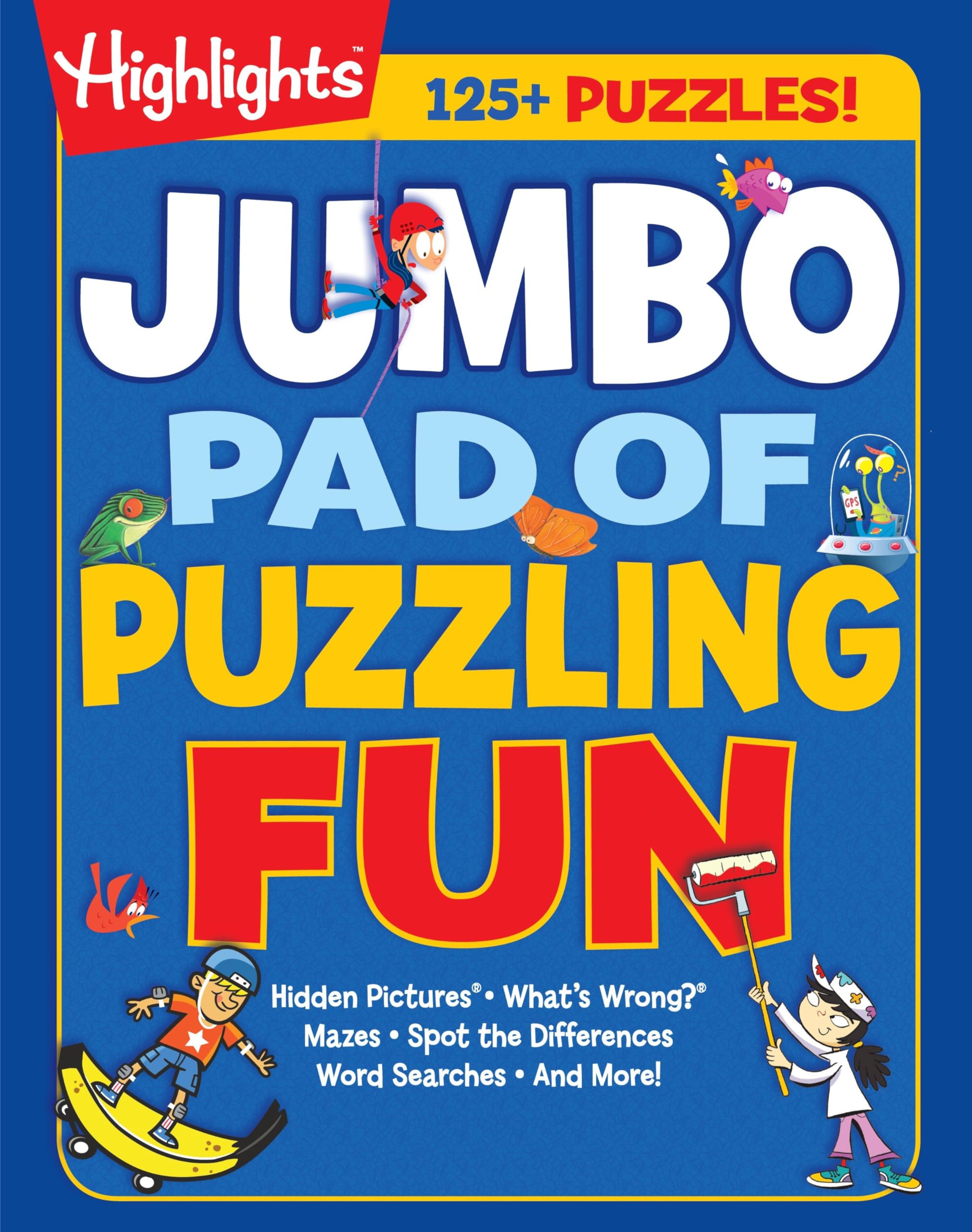 Jumbo Pad of Puzzling Fun (Highlights™ Jumbo Books & Pads): Highlights ...