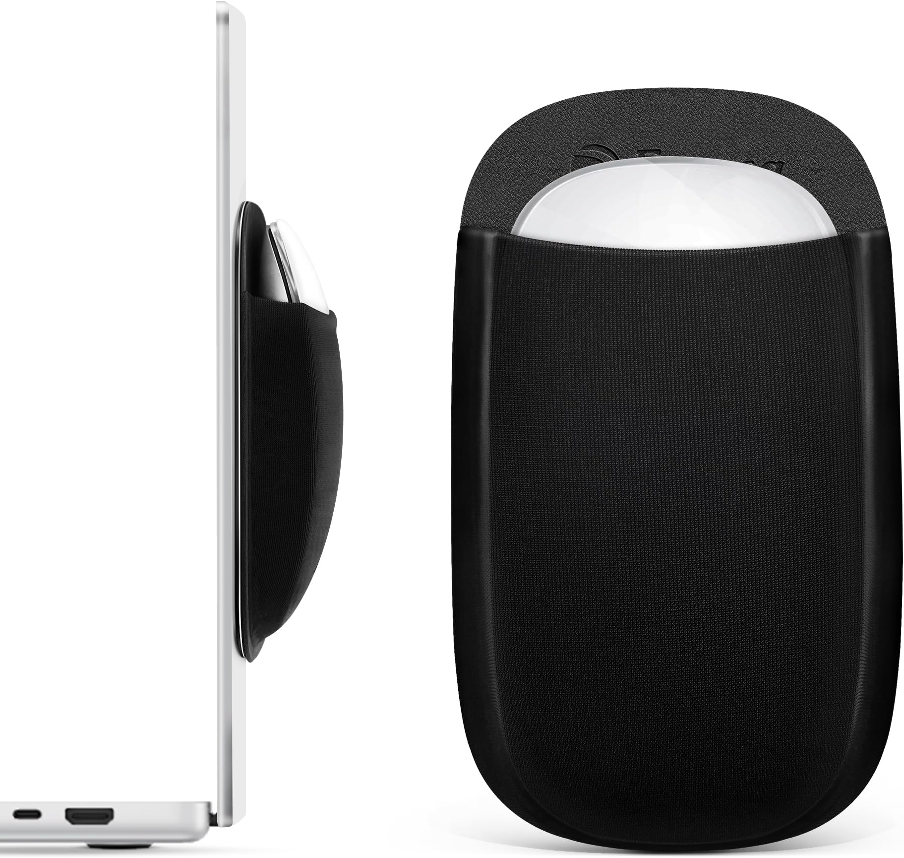 Amazon.com: Slim Mouse Holder for Laptop, Mouse Pouch/Mouse Sleeve for ...