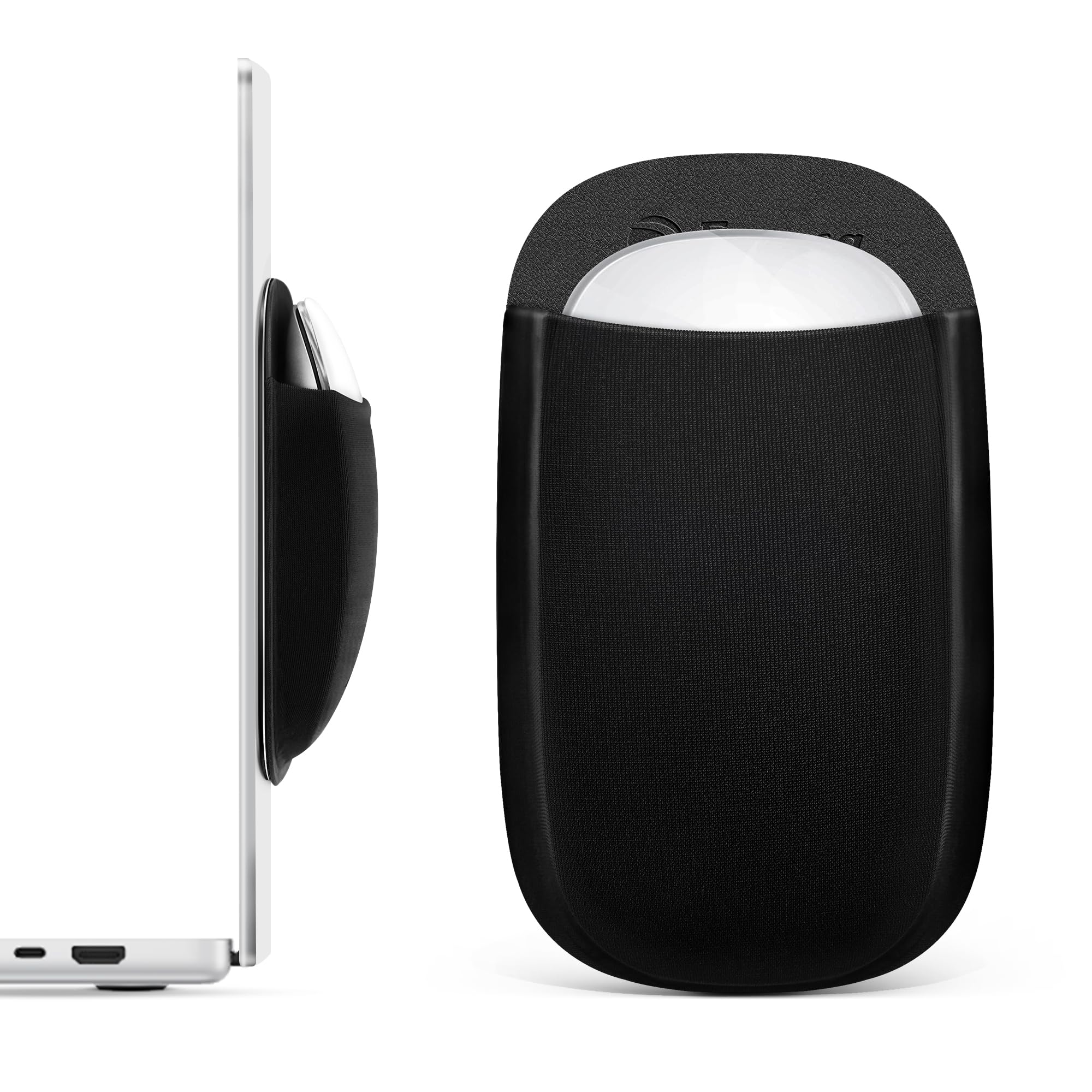 Amazon.com: Slim Mouse Holder for Laptop, Mouse Pouch/Mouse Sleeve for ...